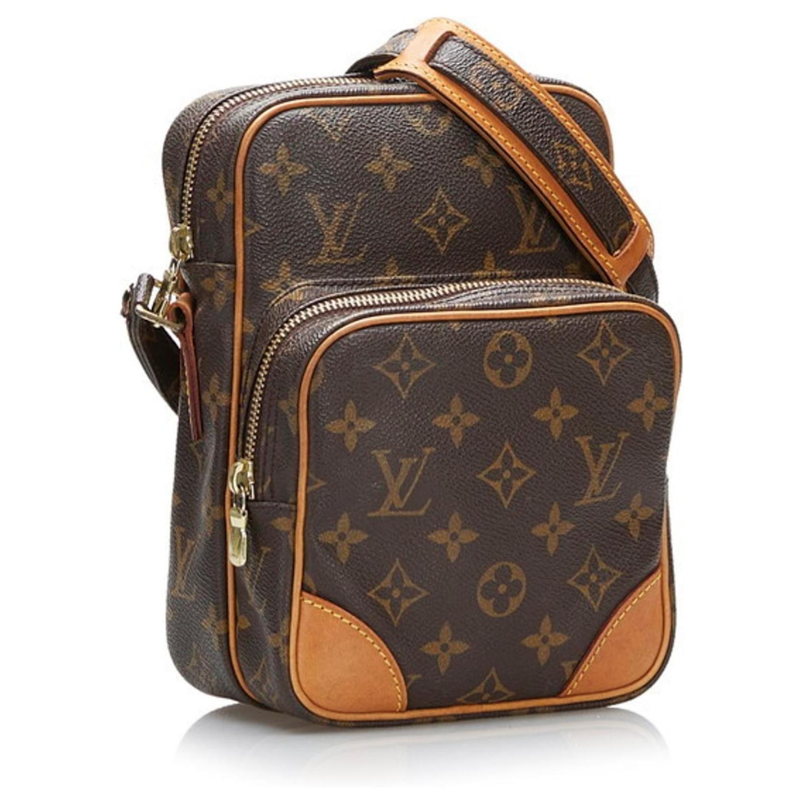 Louis Vuitton Amazone Castaño Lienzo ref.800422 - Joli Closet