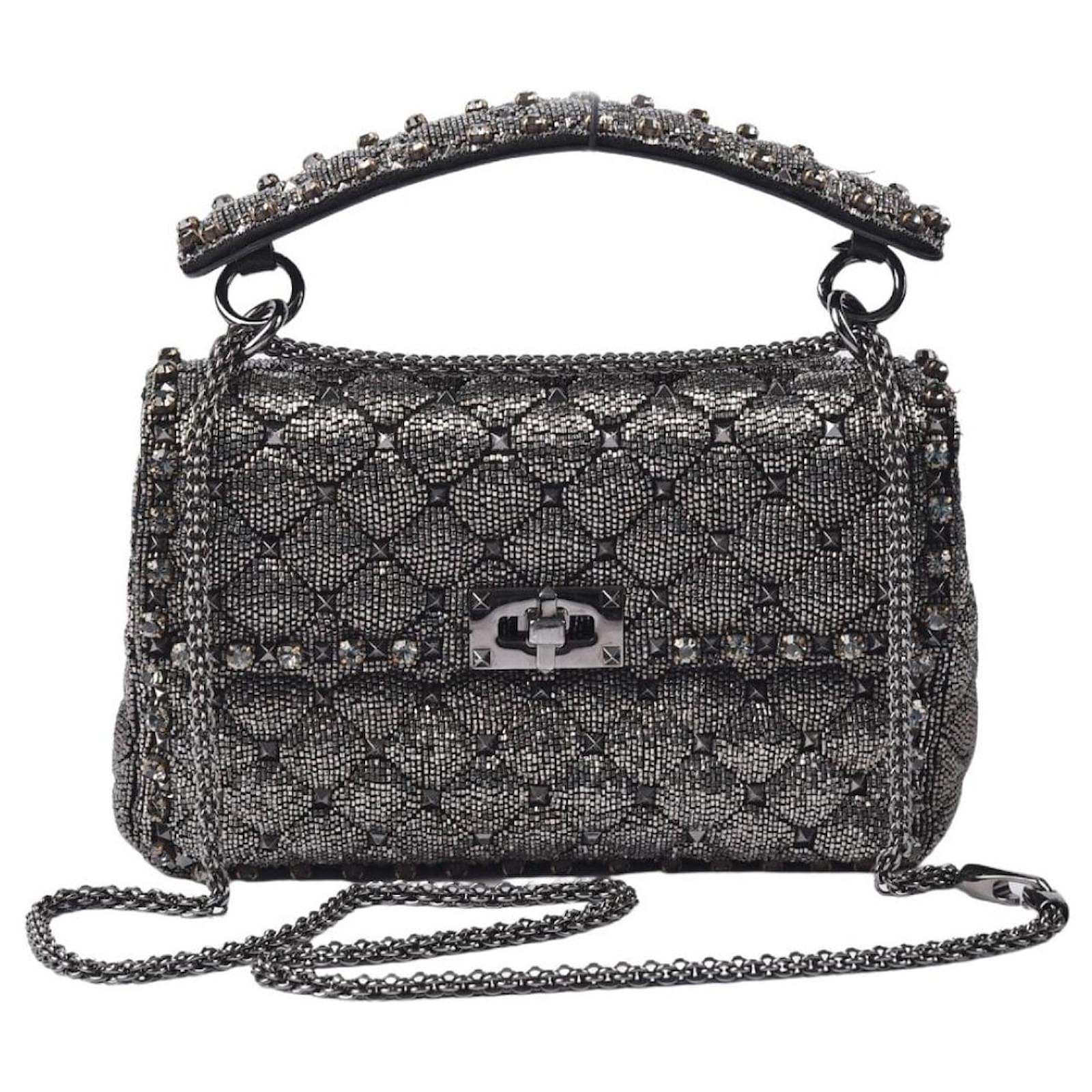 Valentino Garavani Handbags Silver hardware ref.801058 - Joli Closet