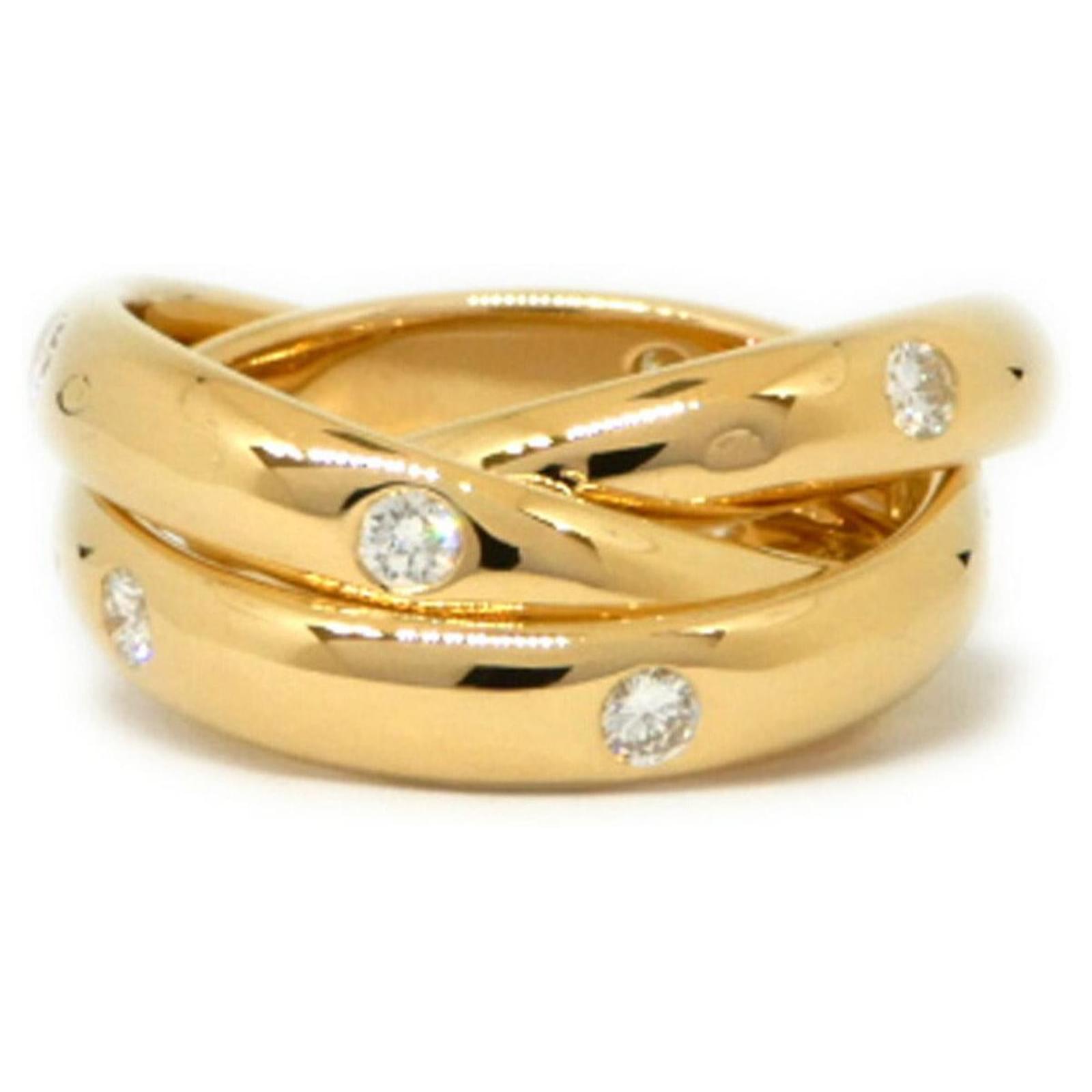Love Cartier Trinity Yellow Yellow gold ref.801387 - Joli Closet