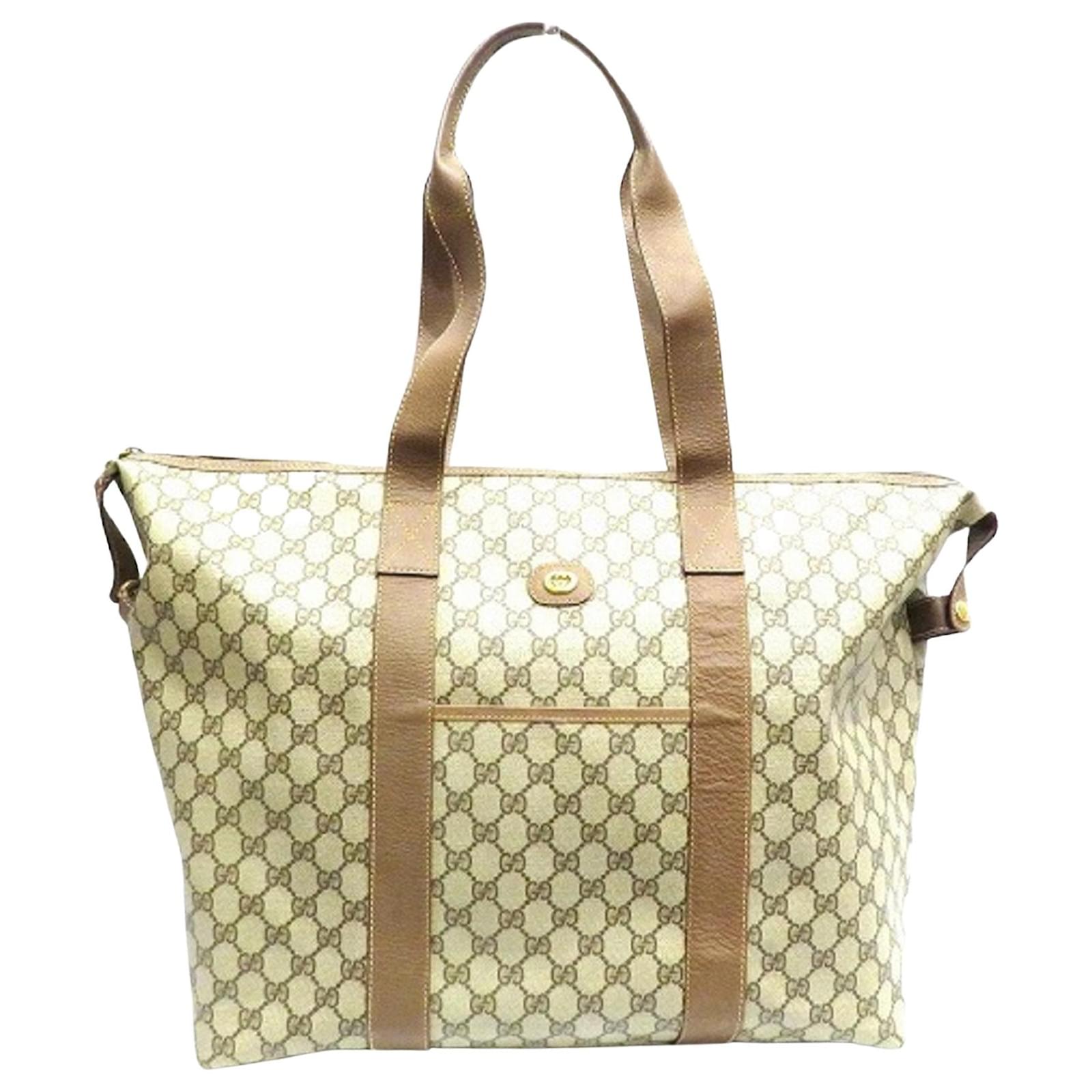 Gucci GG Toile Beige ref.801453 - Joli Closet