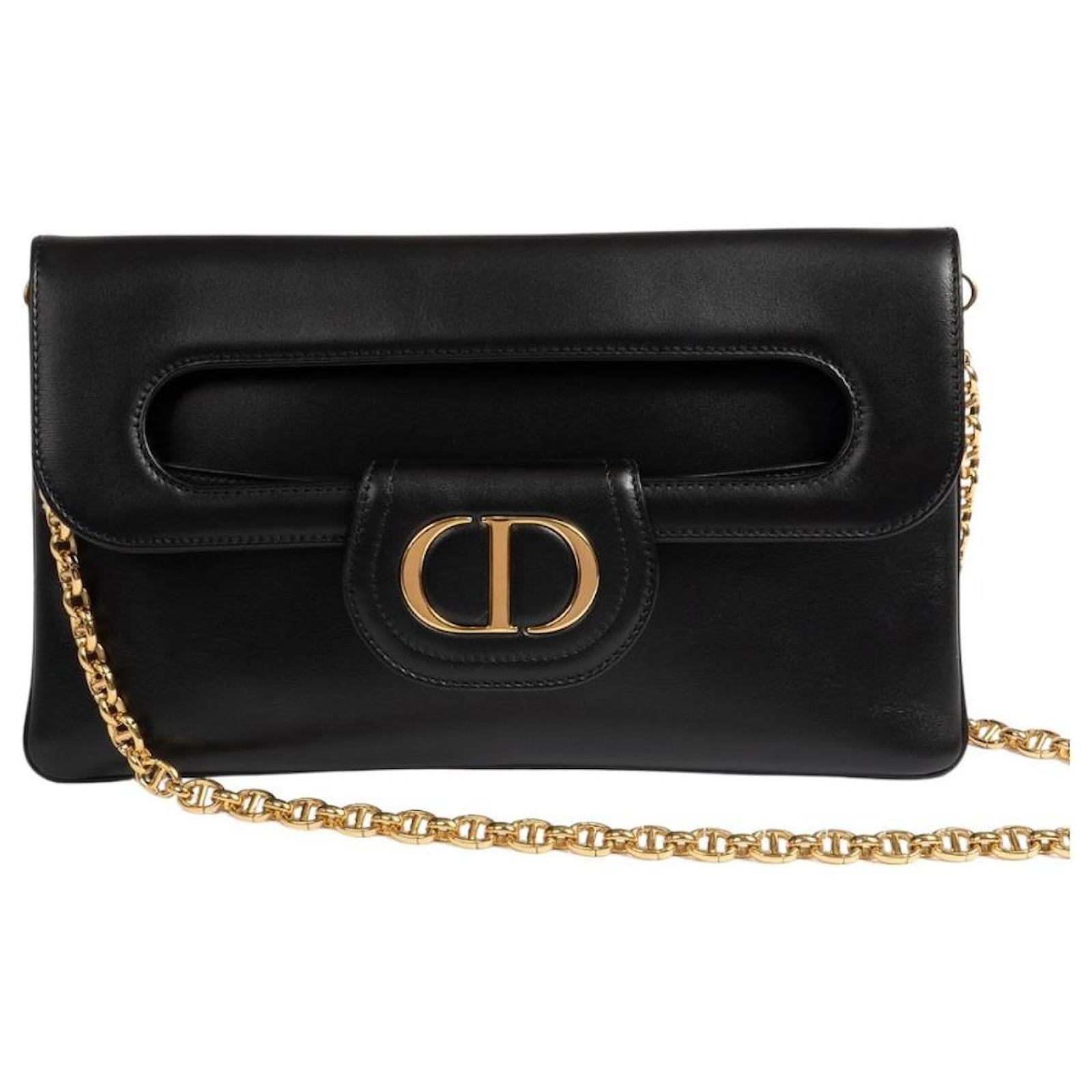 Christian Dior Sacs à main Cuir Noir ref.802149 - Joli Closet