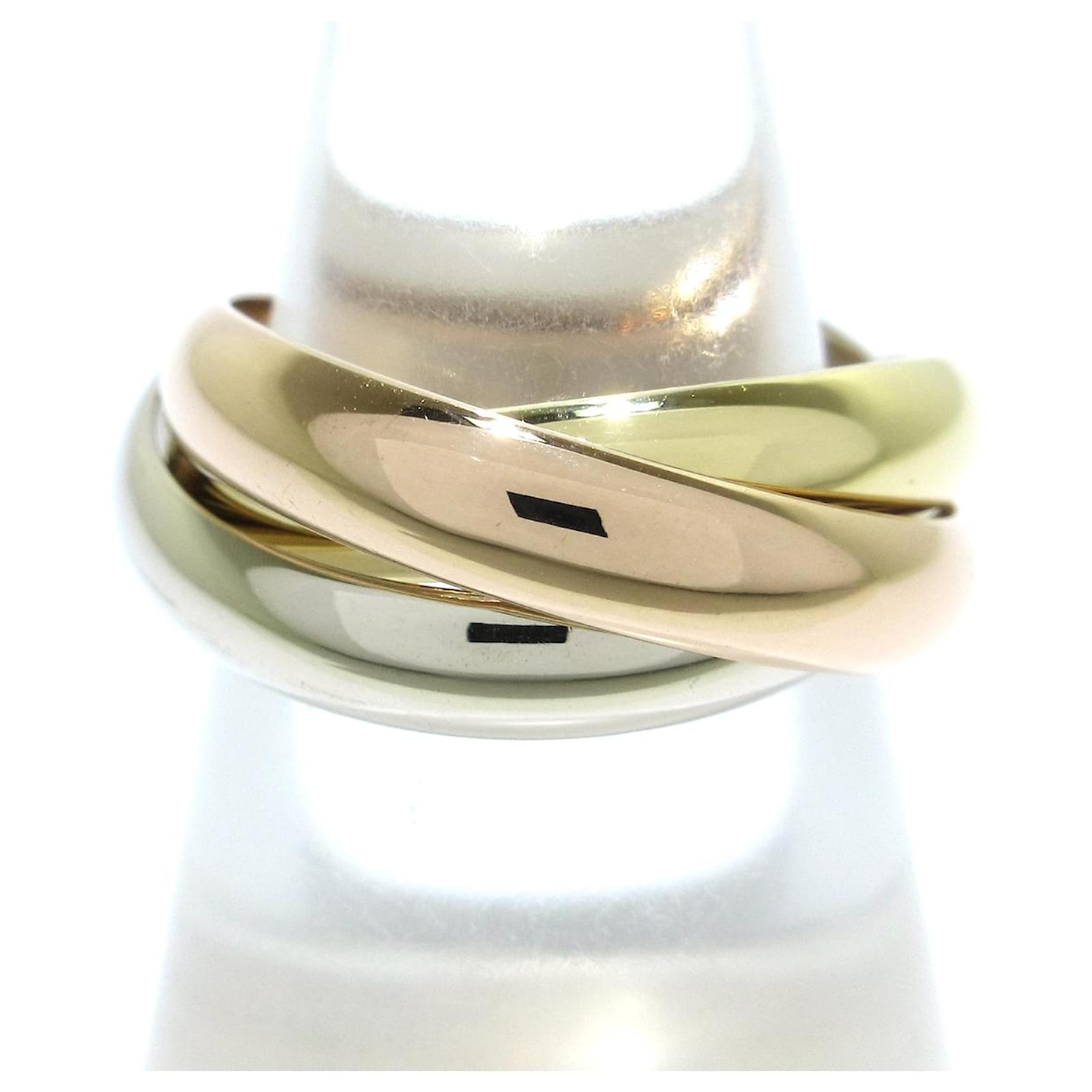 Cartier Trinity Golden Yellow gold ref.802157 - Joli Closet