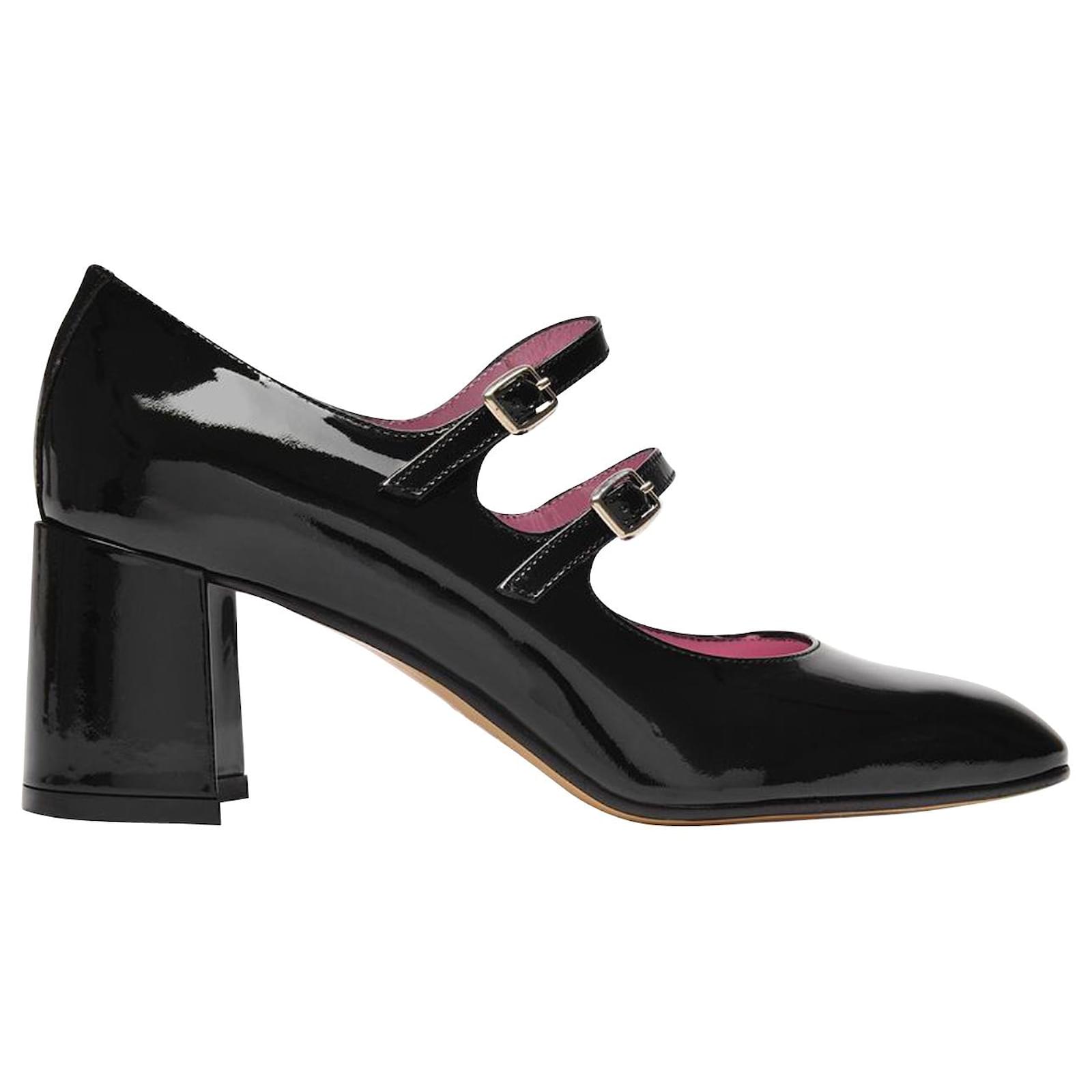 Alice Pumps - Carel - Black - Patent Leather ref.803228 - Joli Closet Alice Pumps - Carel - Black - Patent Leather ref.803228 - Joli Closet
