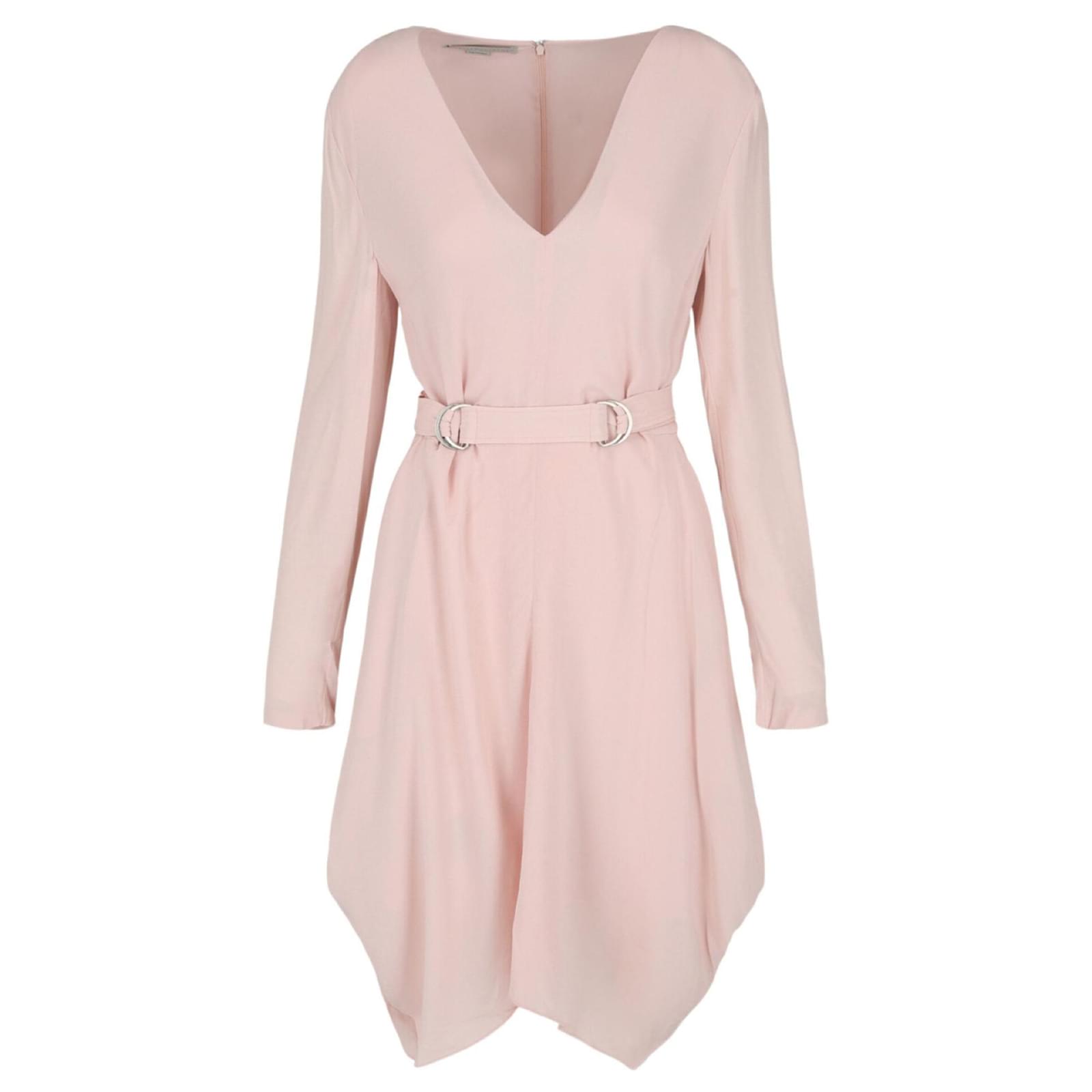Stella Mc Cartney Stella McCartney Lillie Dress Pink ref.803710 - Joli ...