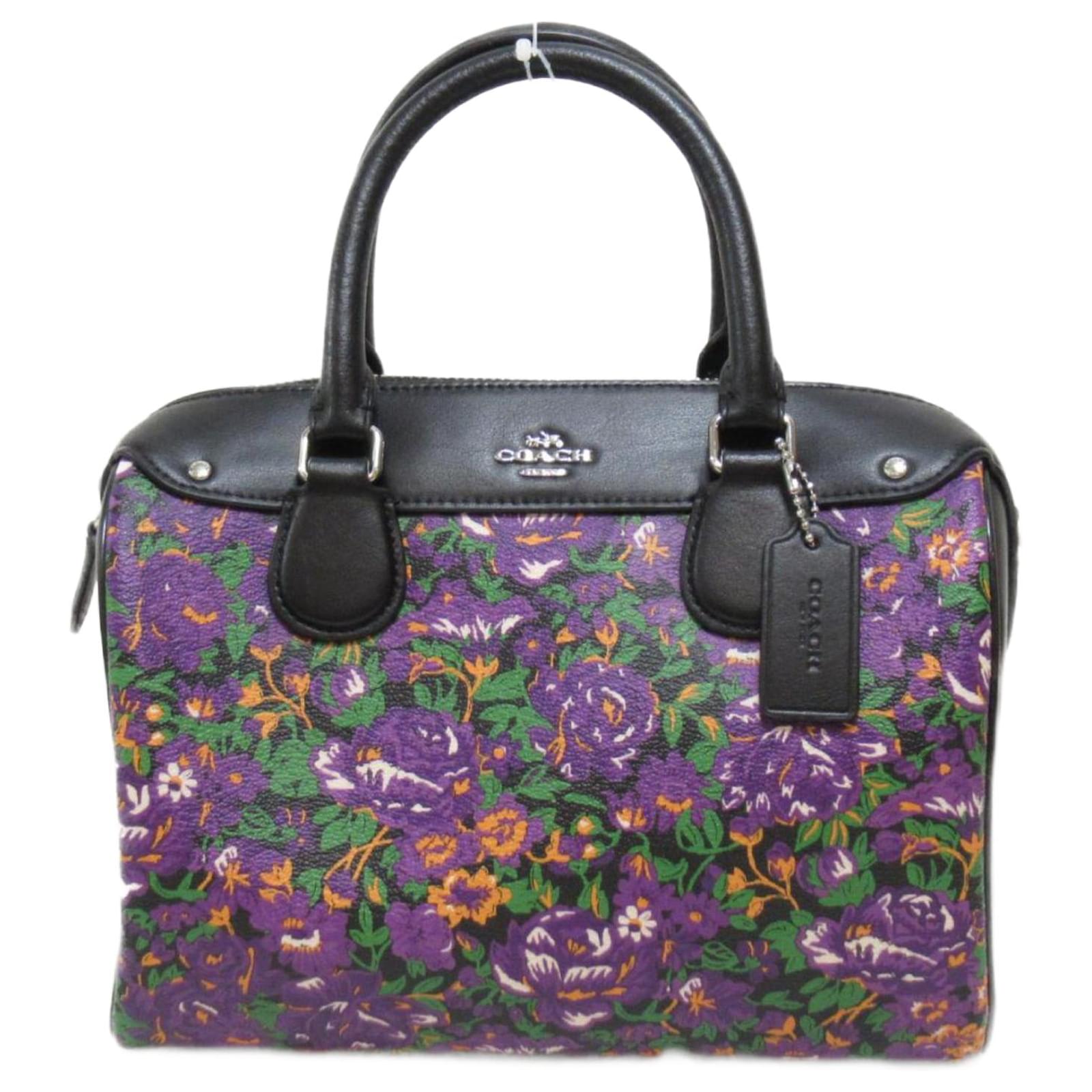 Coach Flower Black Cloth ref.803934 - Joli Closet