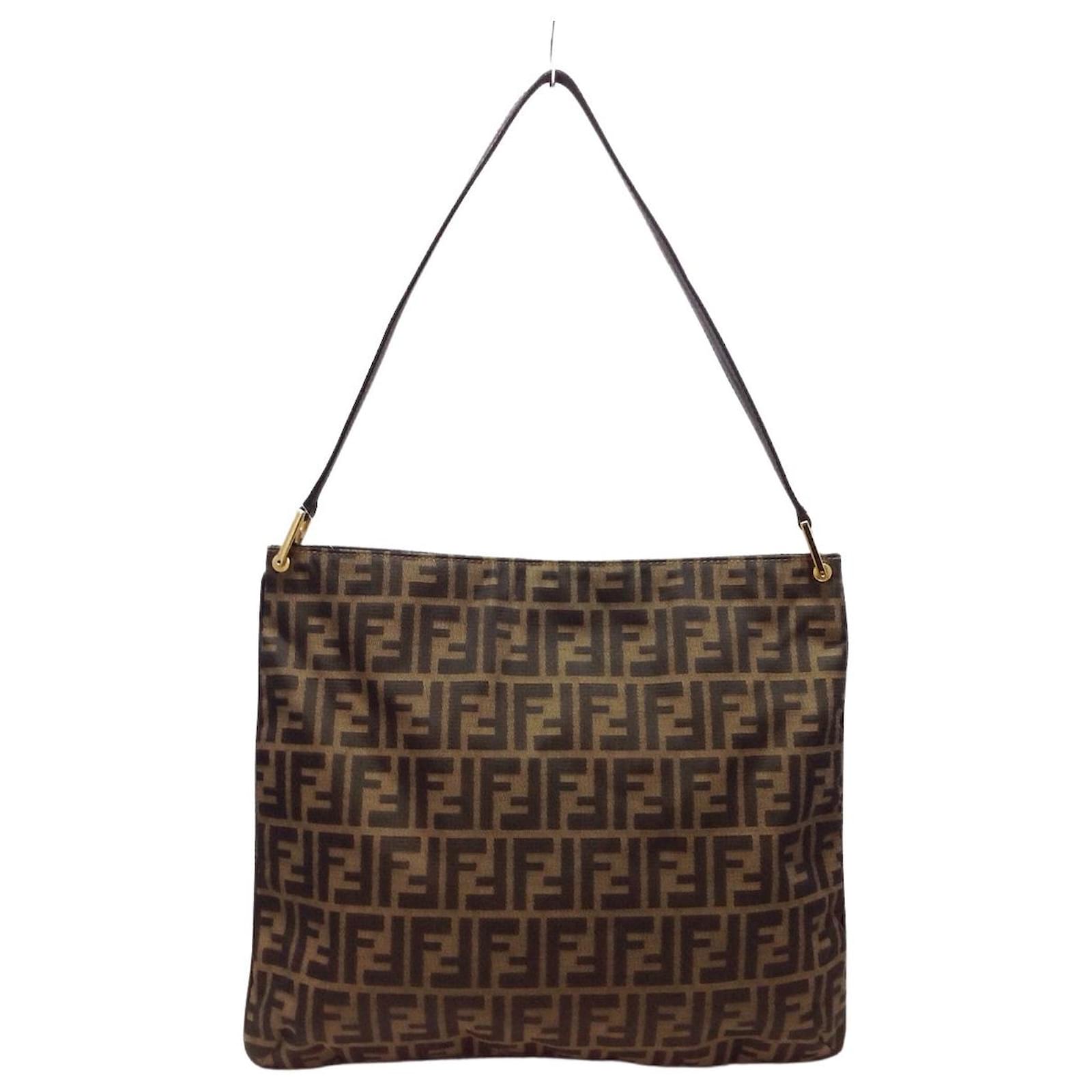 Fendi Zucca Brown Cloth ref.804165 - Joli Closet