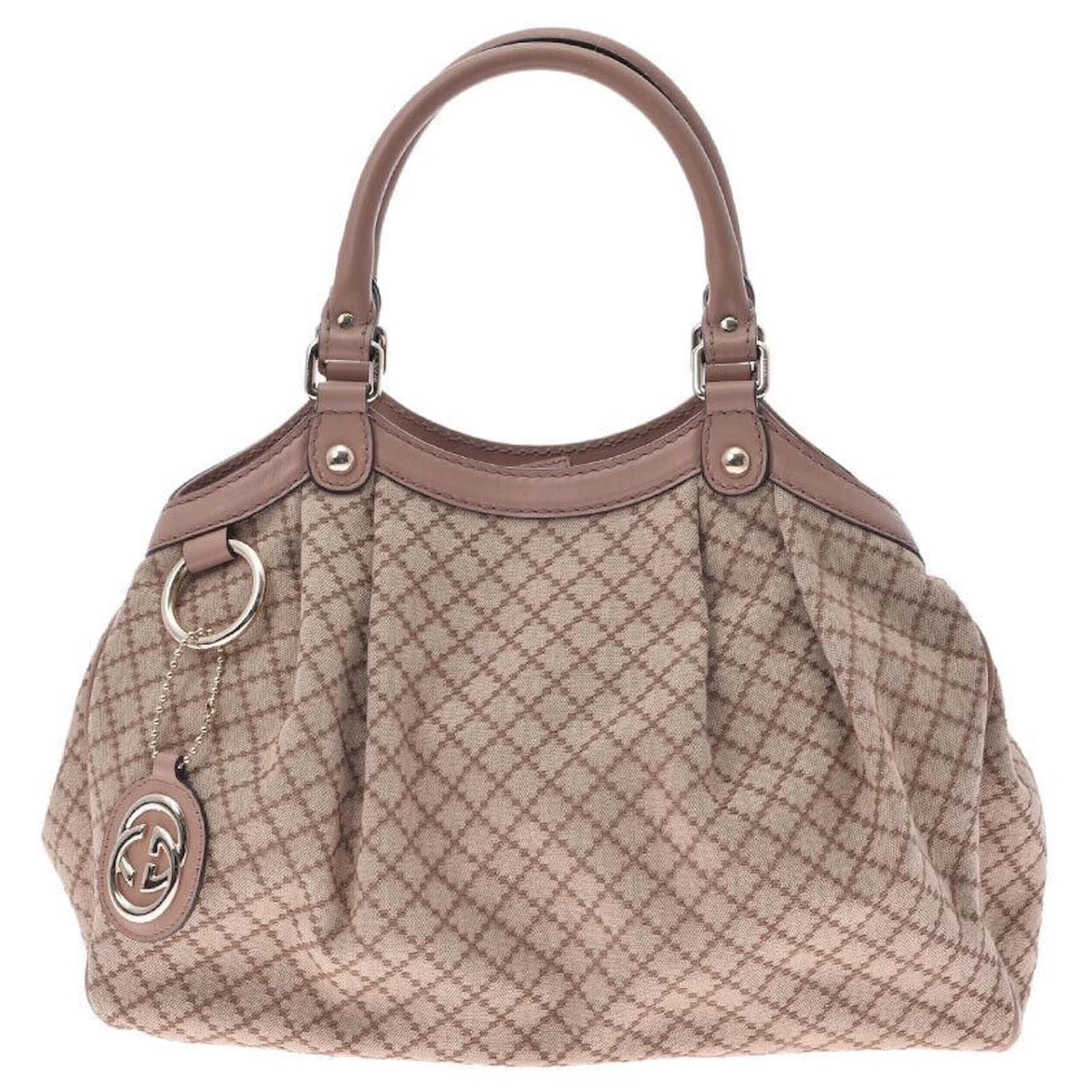 Gucci Sukey Toile Beige ref.804215 - Joli Closet