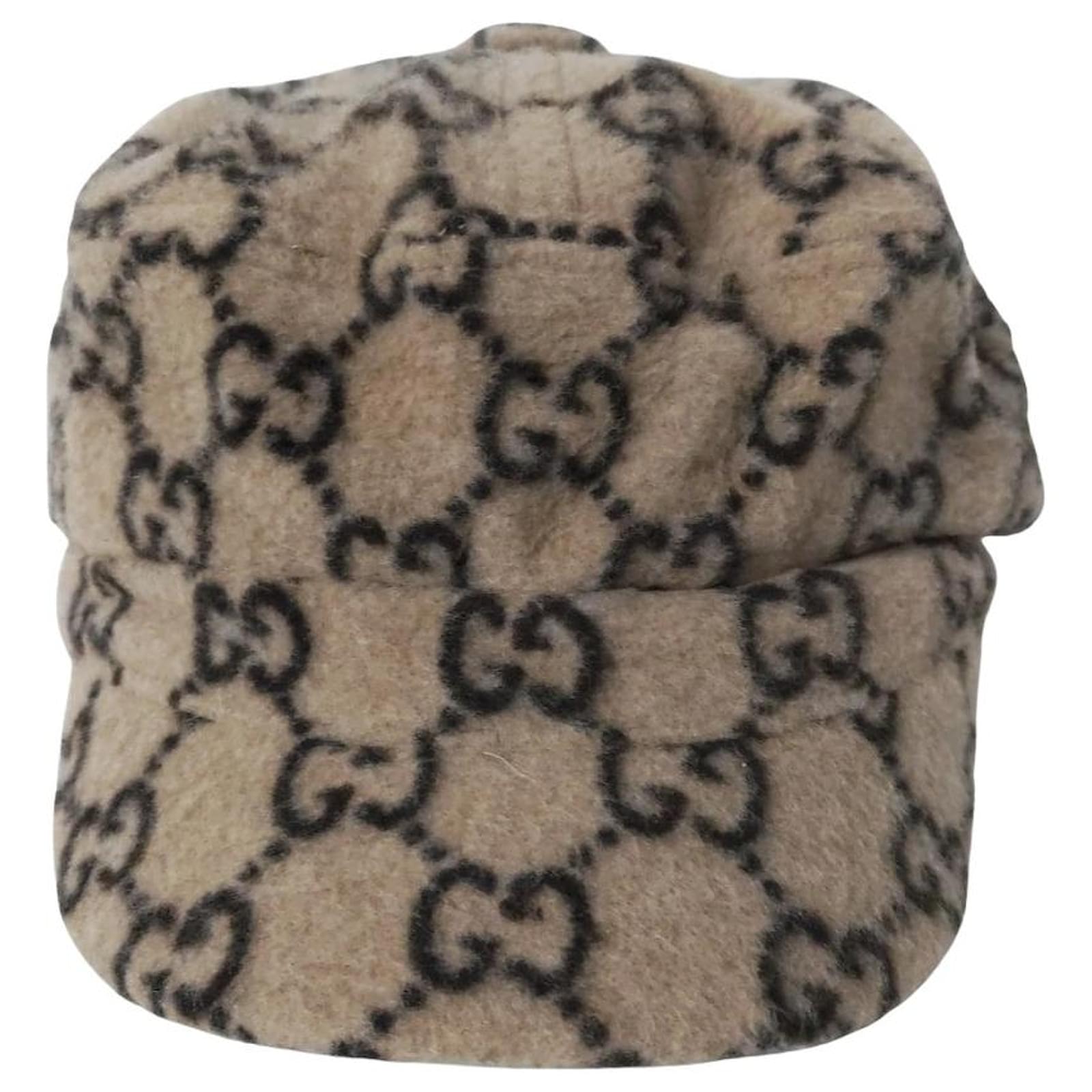 Gucci GG pattern Brown Wool ref.804226 - Joli Closet