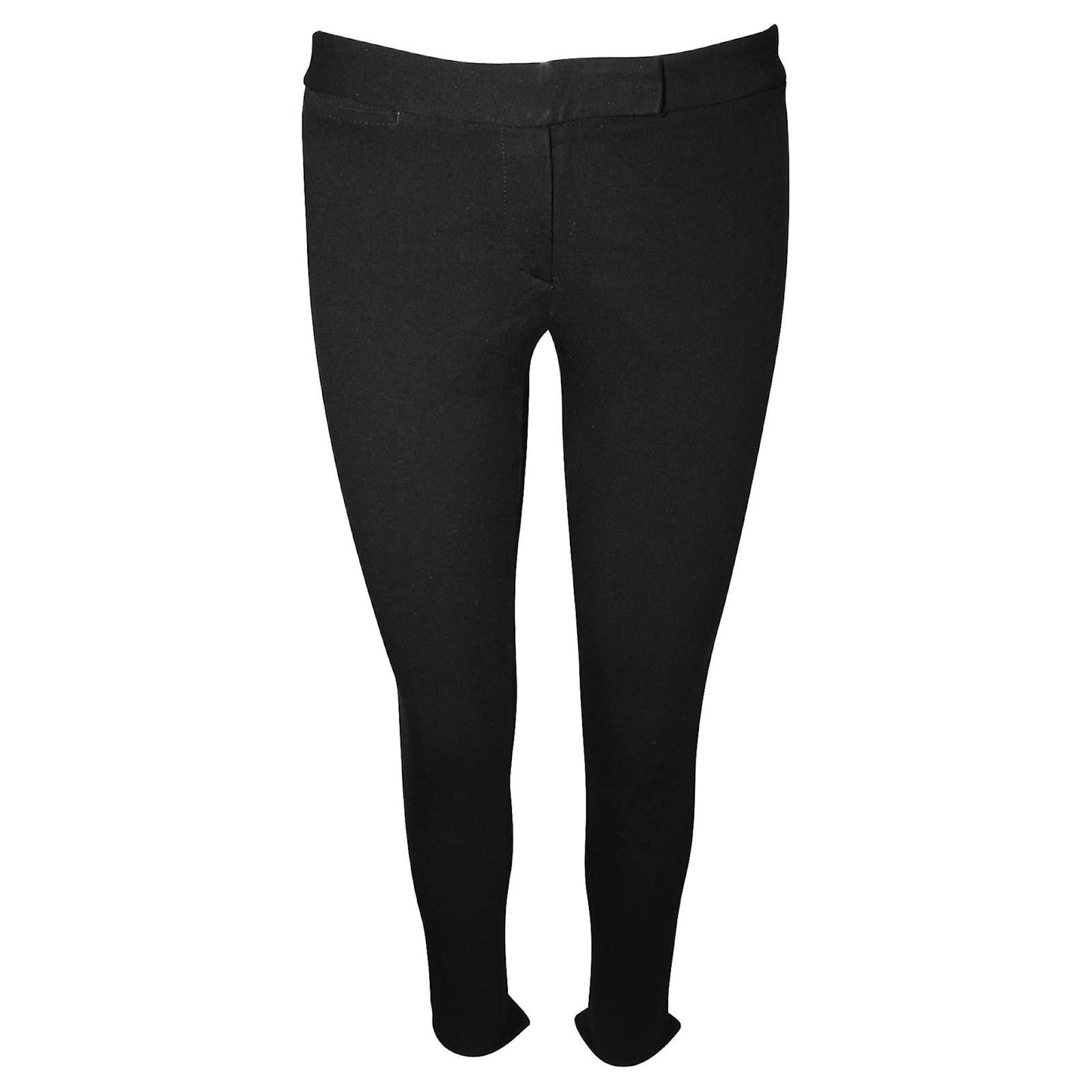 Theory Schwarze Steigbügelhose Viskose Zellulosefaser ref.805167 - Joli ...