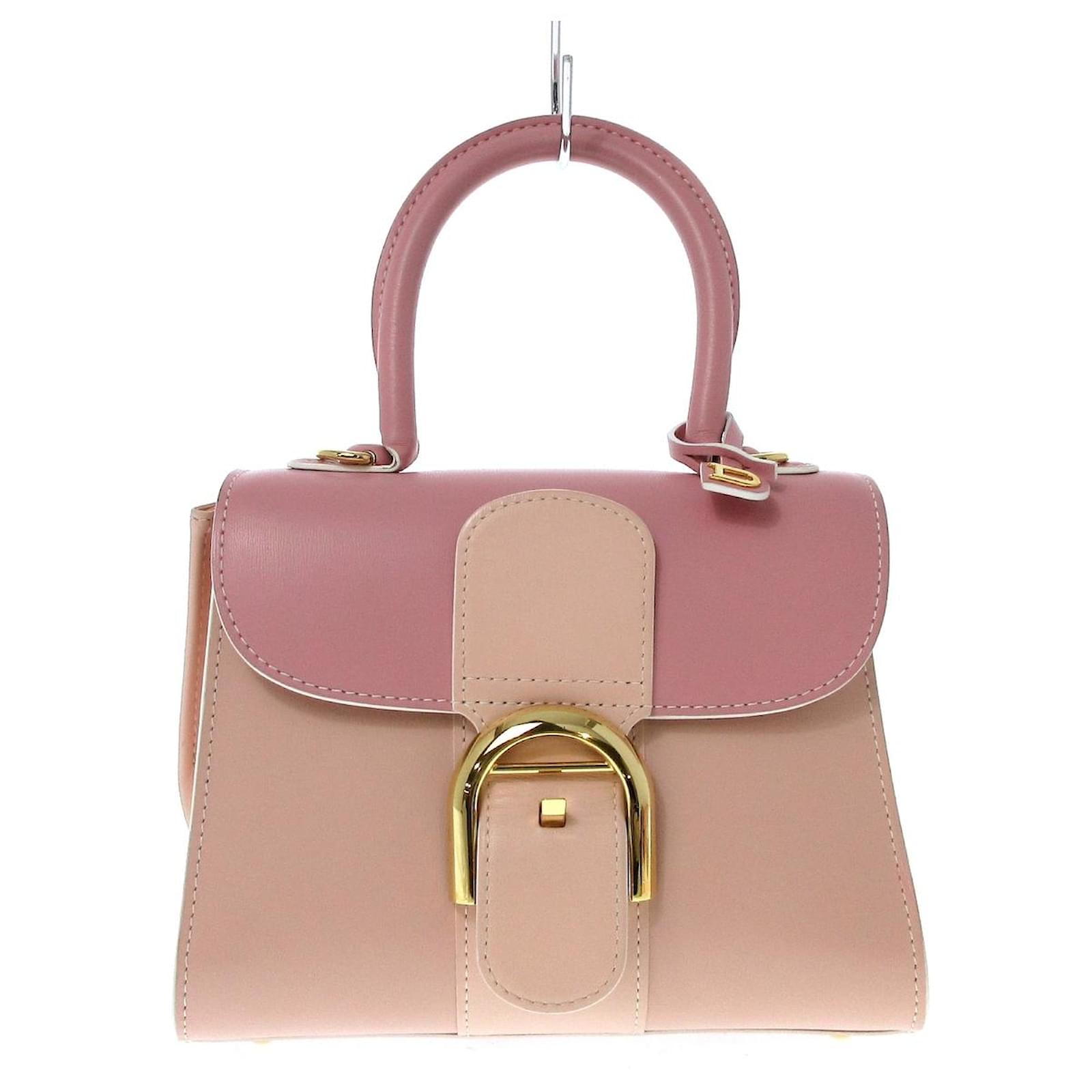 Delvaux Brillant Cuir Rose ref.806047 - Joli Closet