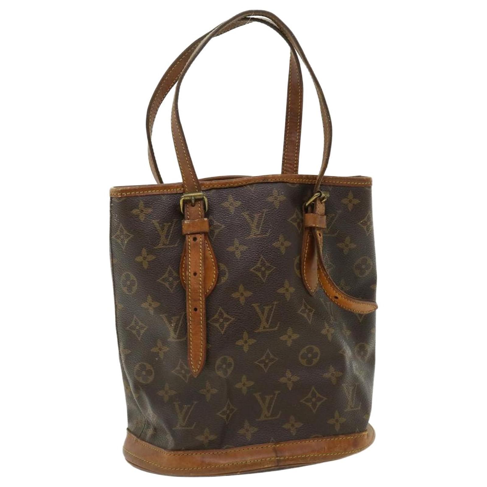 Bucket LOUIS VUITTON Borsa a spalla PM a secchiello con monogramma ...