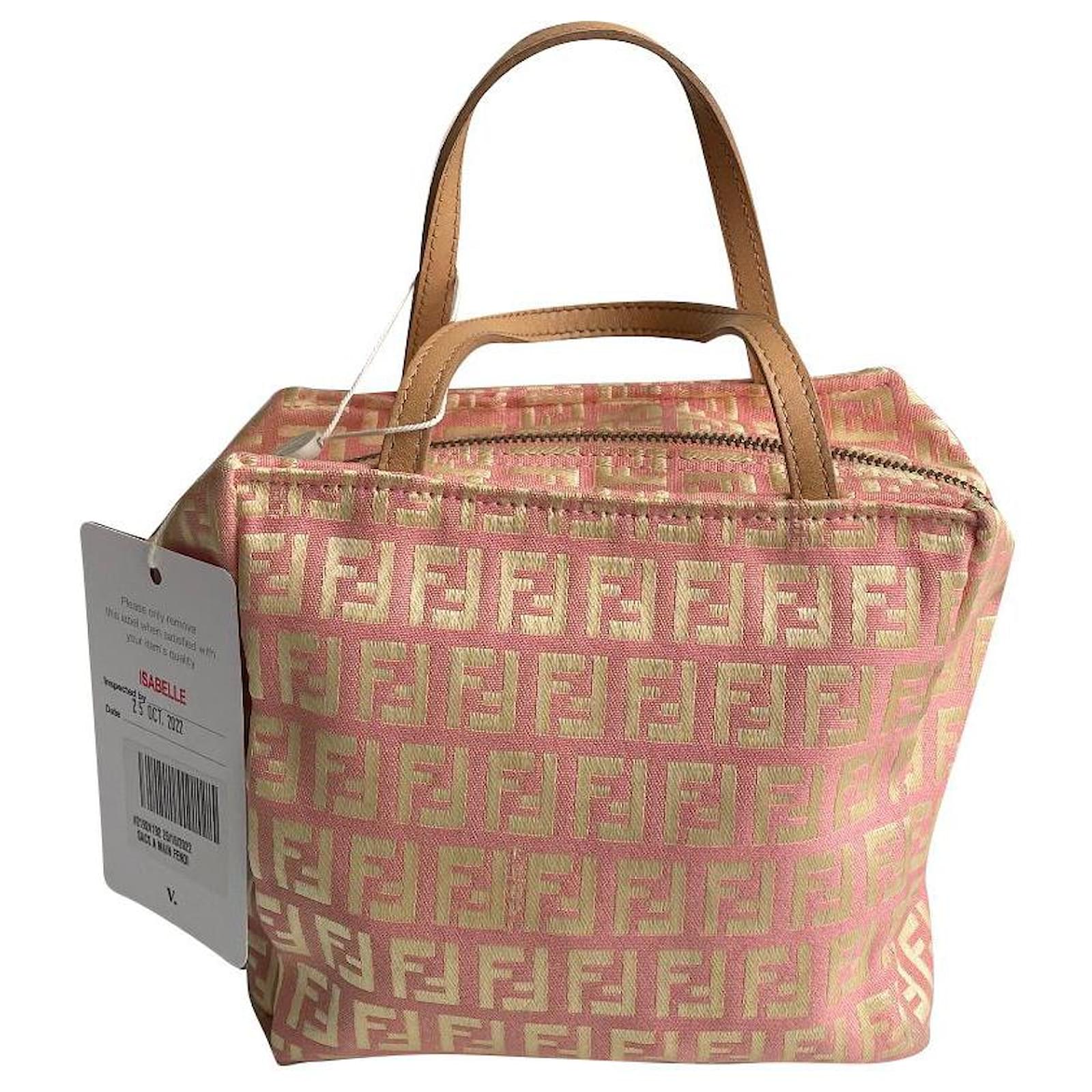 Fendi Handbags Pink Cloth ref.807482 - Joli Closet