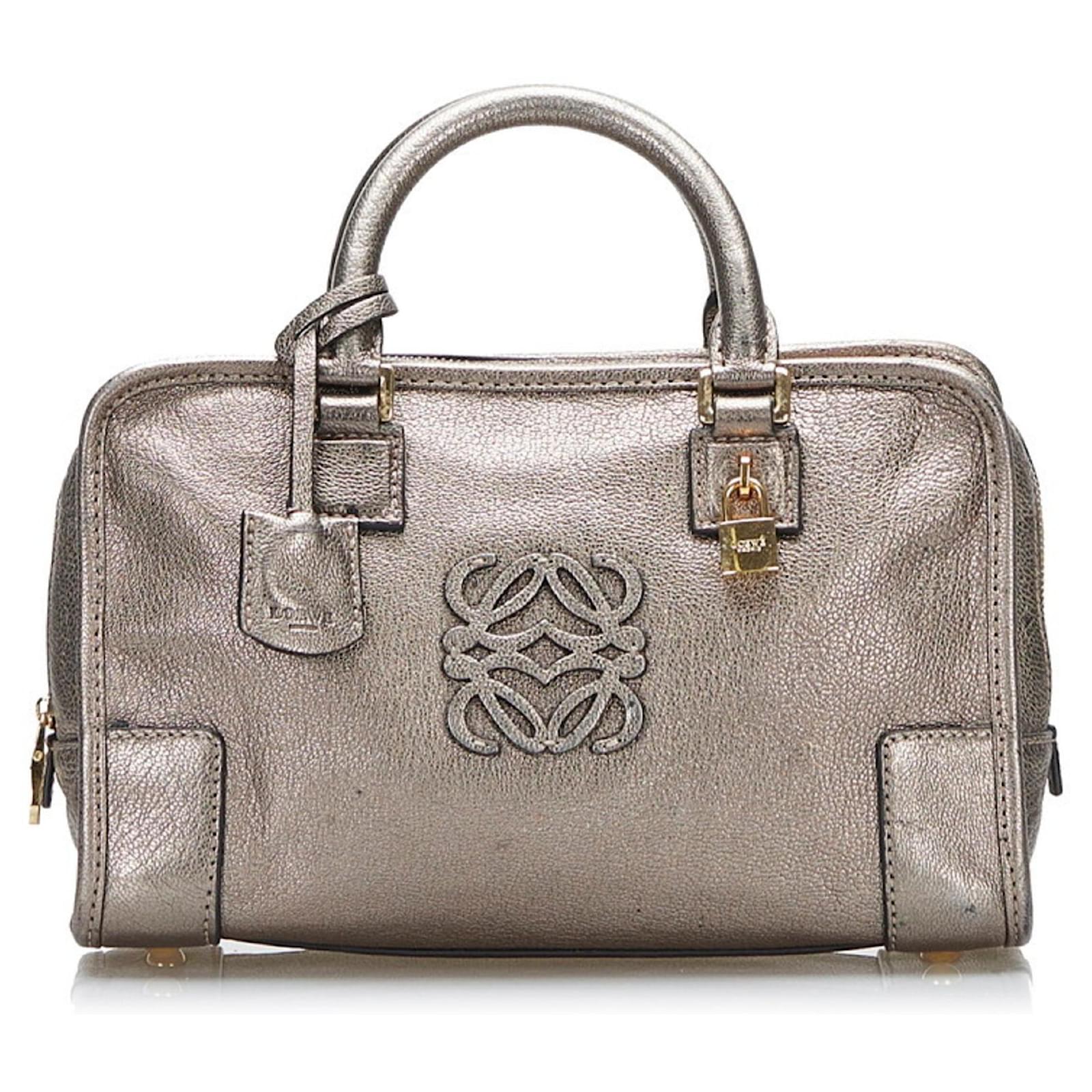 Loewe Silvery Leather ref.808859 - Joli Closet