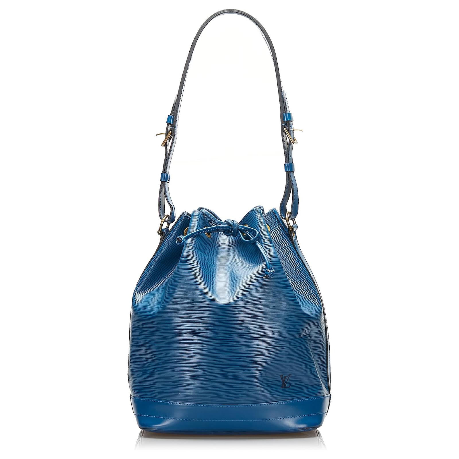 Louis Vuitton Blue Epi Noe Cuir Bleu ref.809252 - Joli Closet