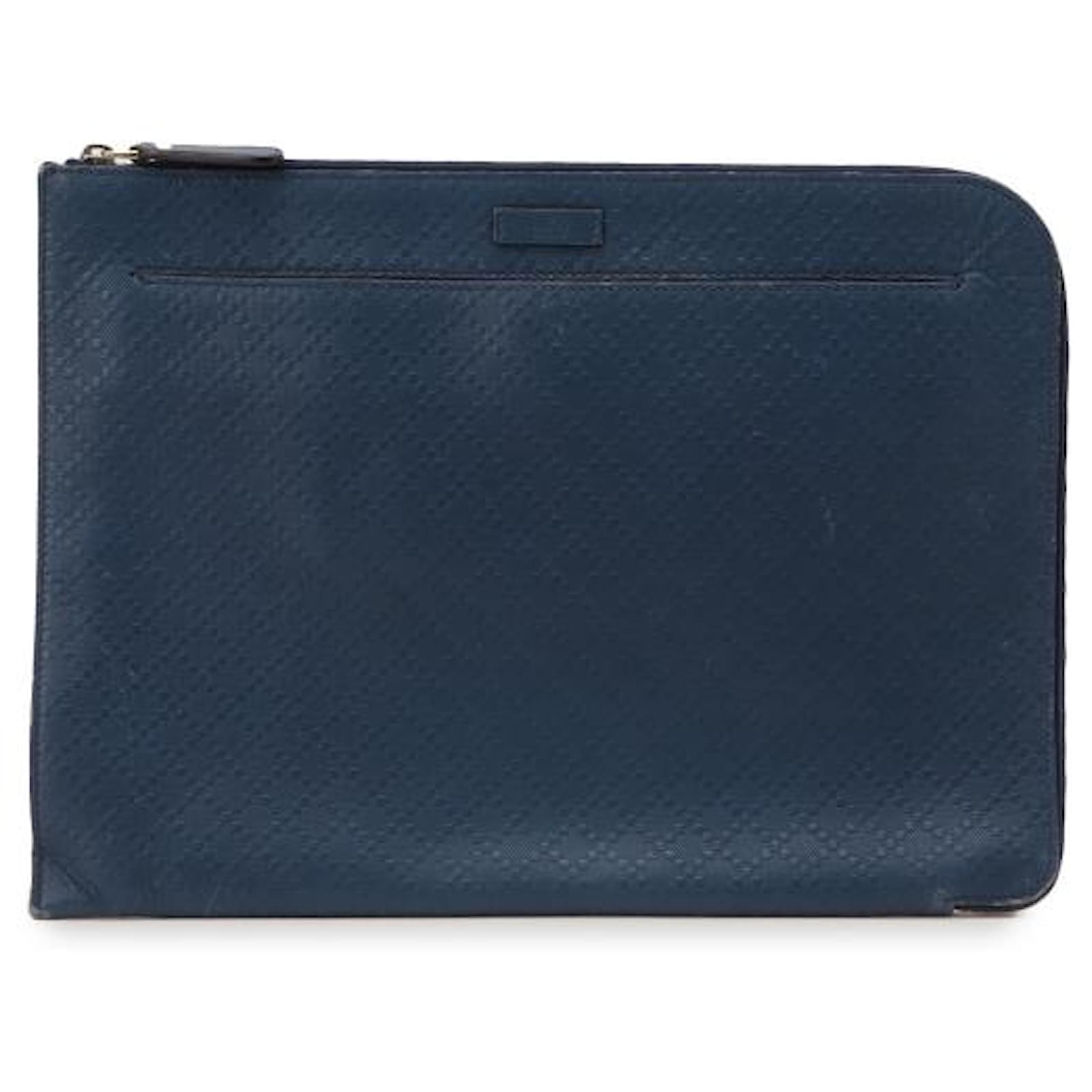 Gucci Bright Diamante Navy blue Leather ref.811596 - Joli Closet