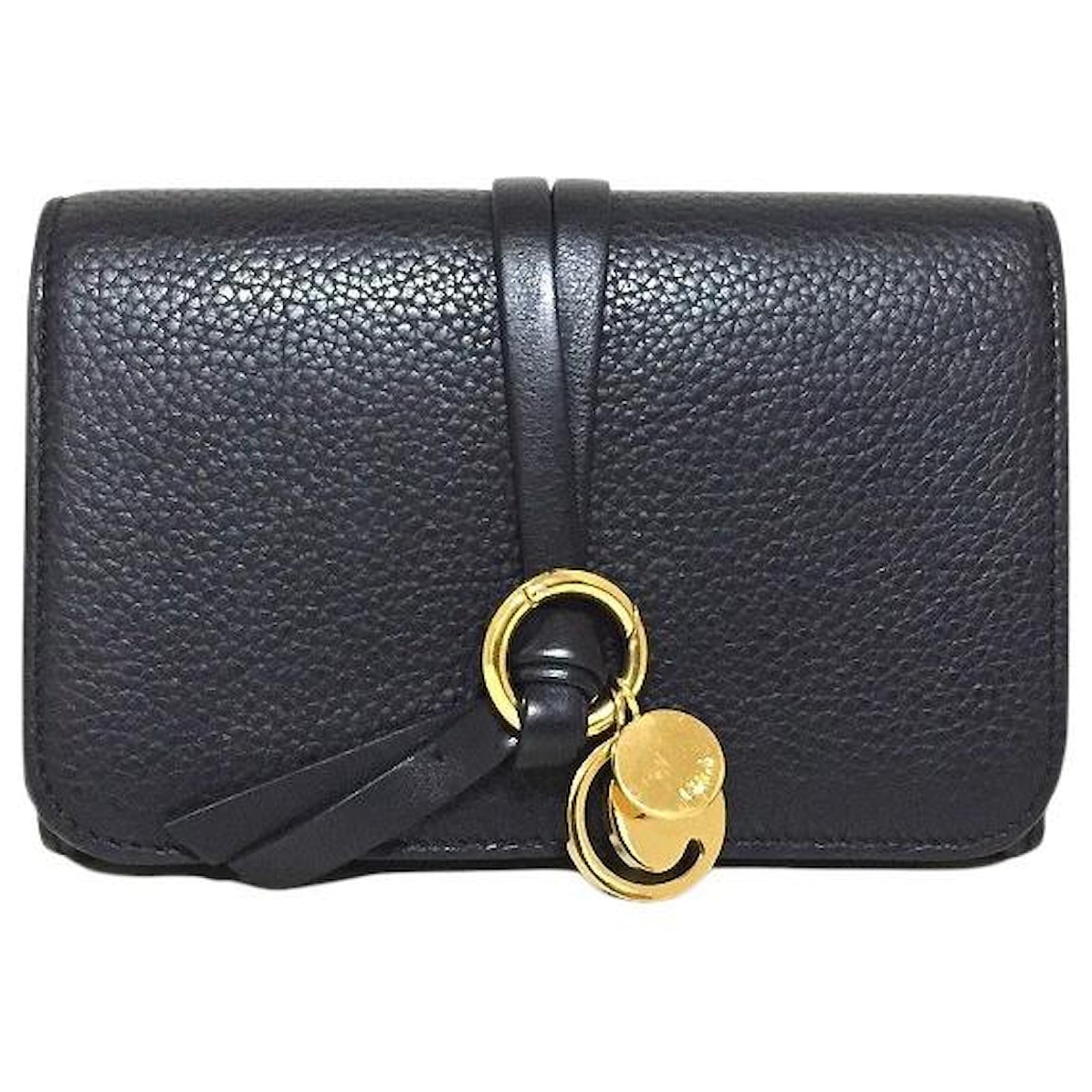 Chloé Alphabet Black Leather ref.815464 - Joli Closet