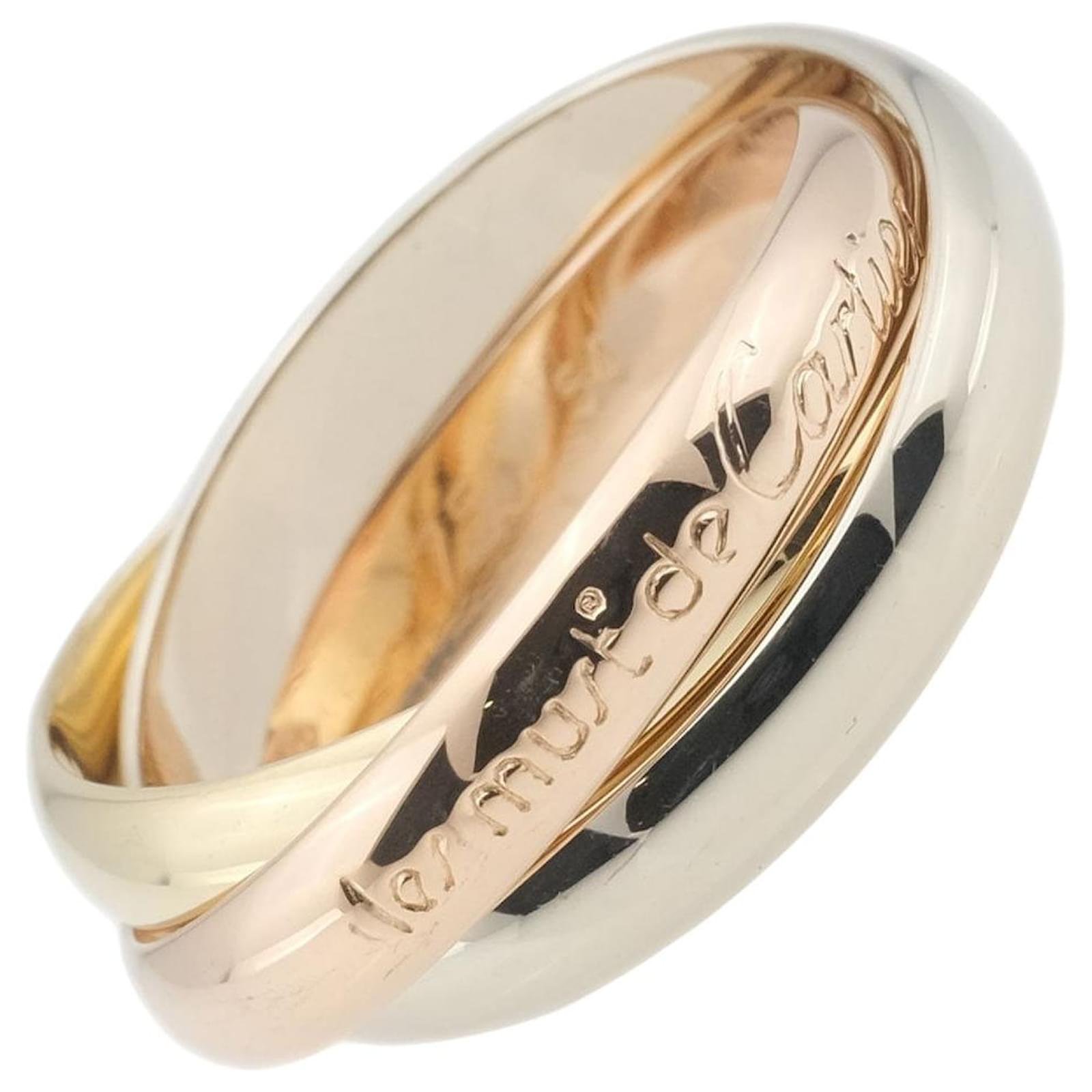 Love Cartier Trinity Golden Yellow gold ref.815523 - Joli Closet