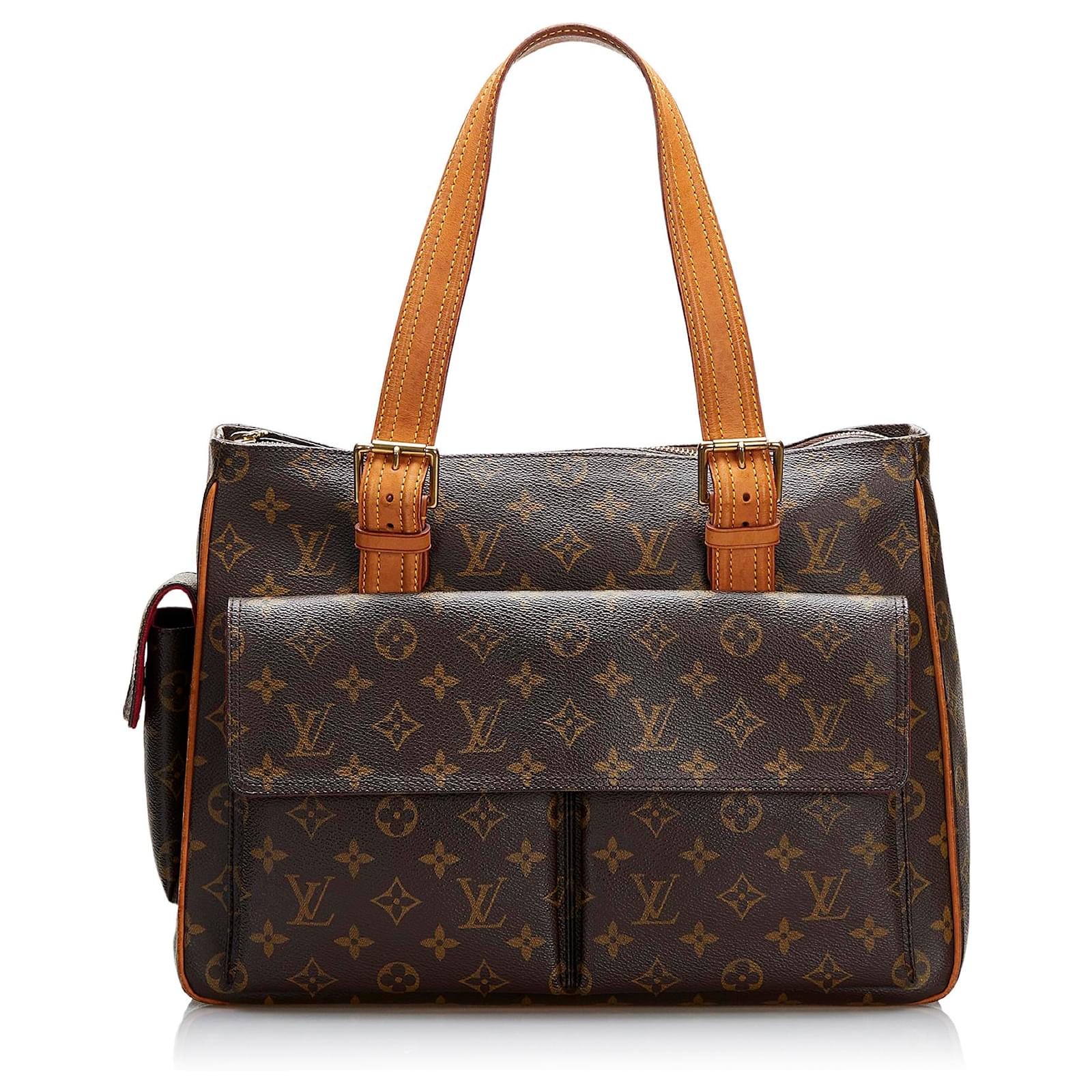 Louis Vuitton Brown Monogram Multipli-Cite Cloth ref.815670 - Joli Closet