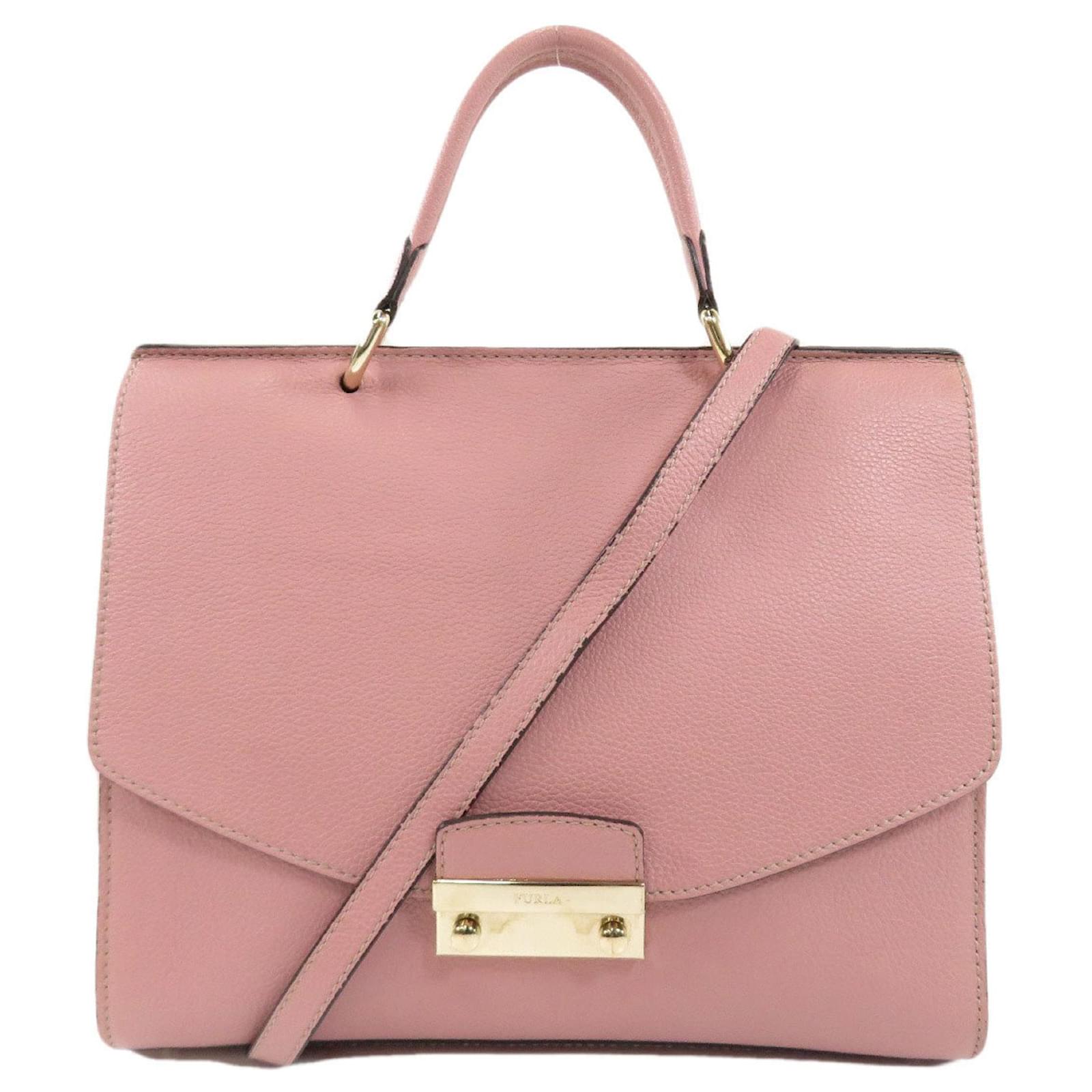 Furla Pink Leather ref.815827 - Joli Closet