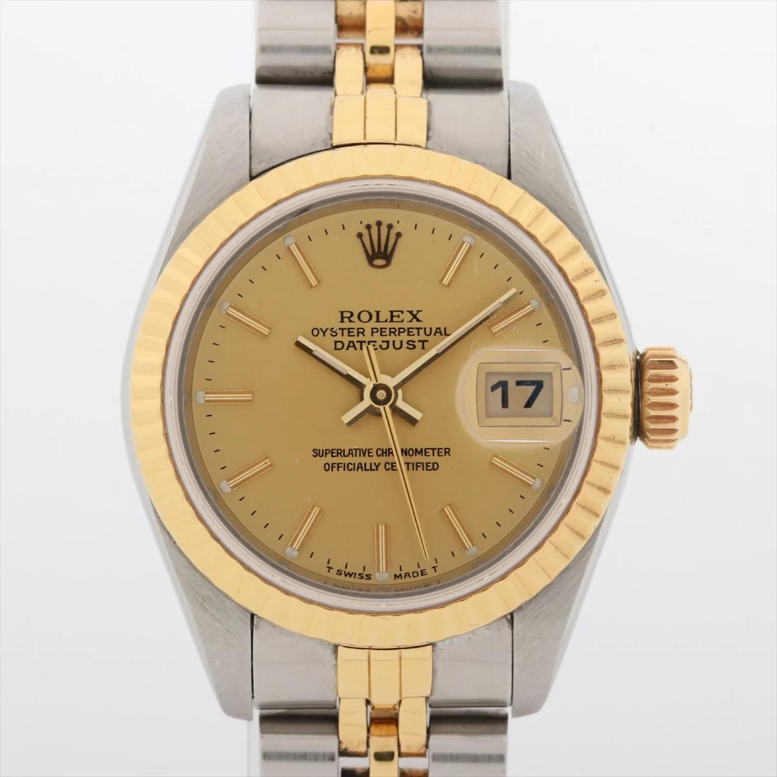 Rolex Datejust 26 mm Acier et Or jaune Doré ref.816071 - Joli Closet