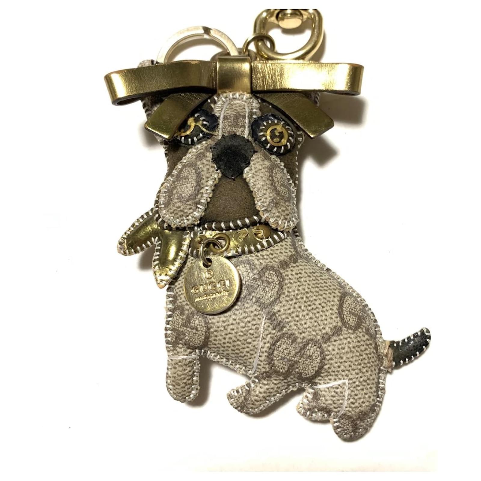 Gucci Key case Beige Cloth ref.816458 - Joli Closet