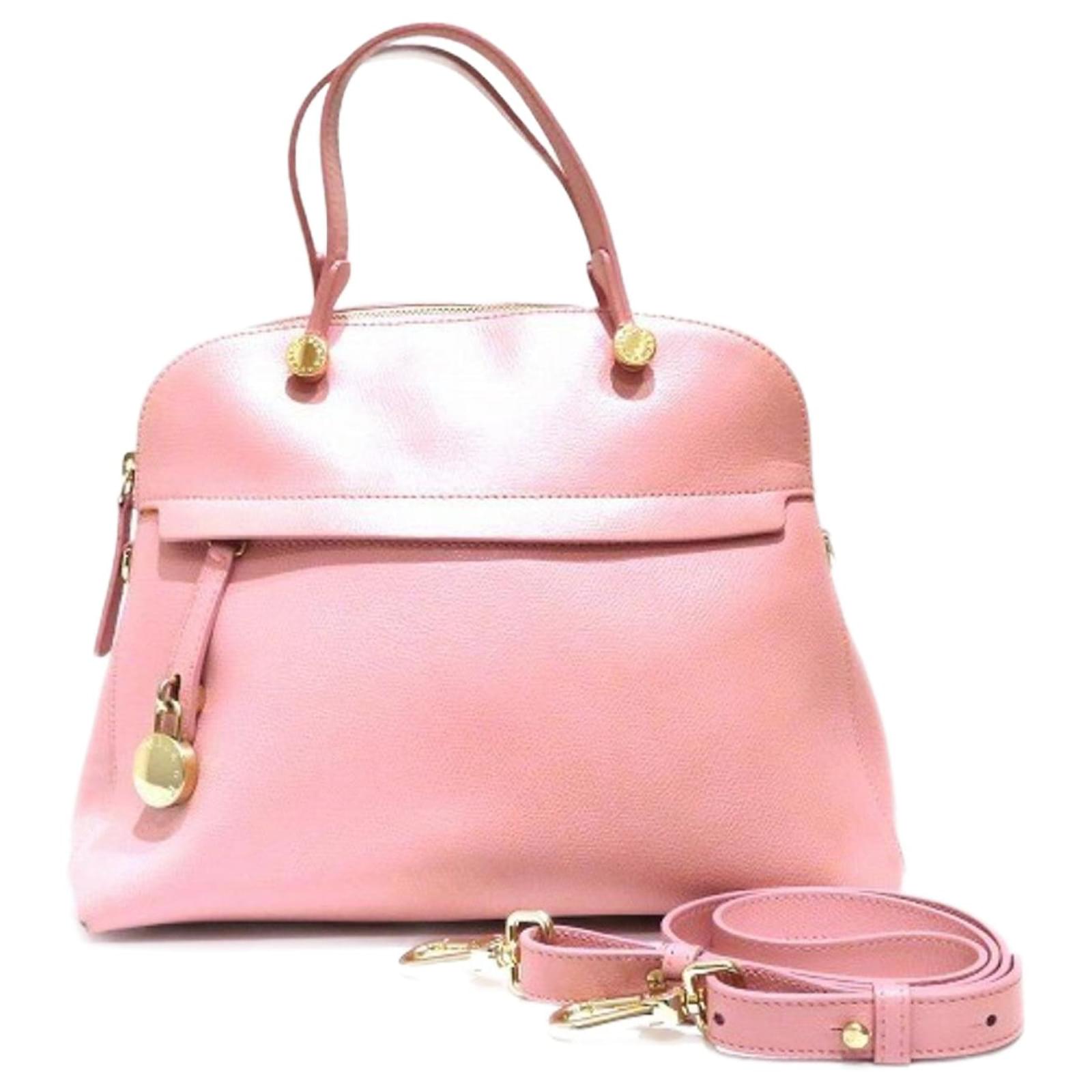 Furla Pink Leather ref.817444 - Joli Closet