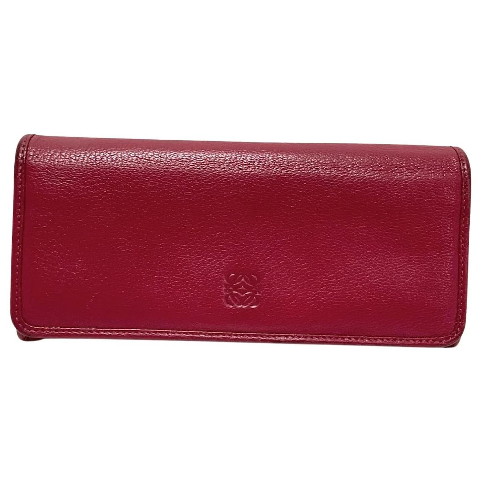 Loewe Red Leather ref.817447 - Joli Closet