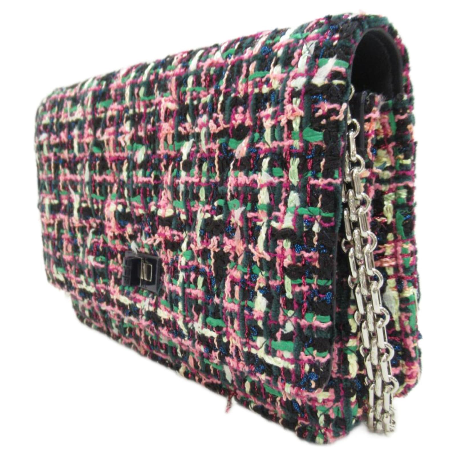 Chanel flap bag Multiple colors Cloth ref.817470 - Joli Closet