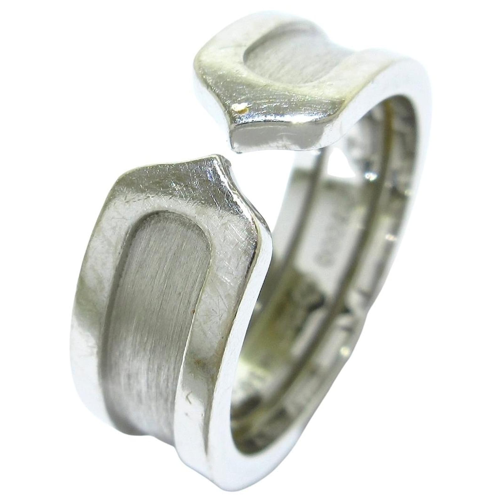 cartier 2C C2 Or blanc ref.818019 - Joli Closet