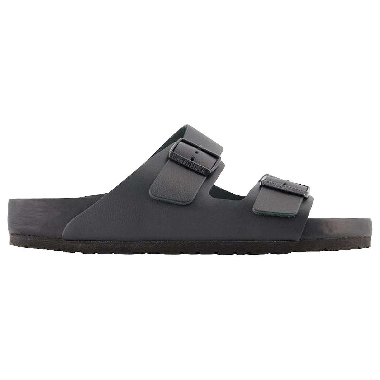 Arizona Exq Le Mule - Birkenstock - Noir - Cuir ref.818390 - Joli Closet