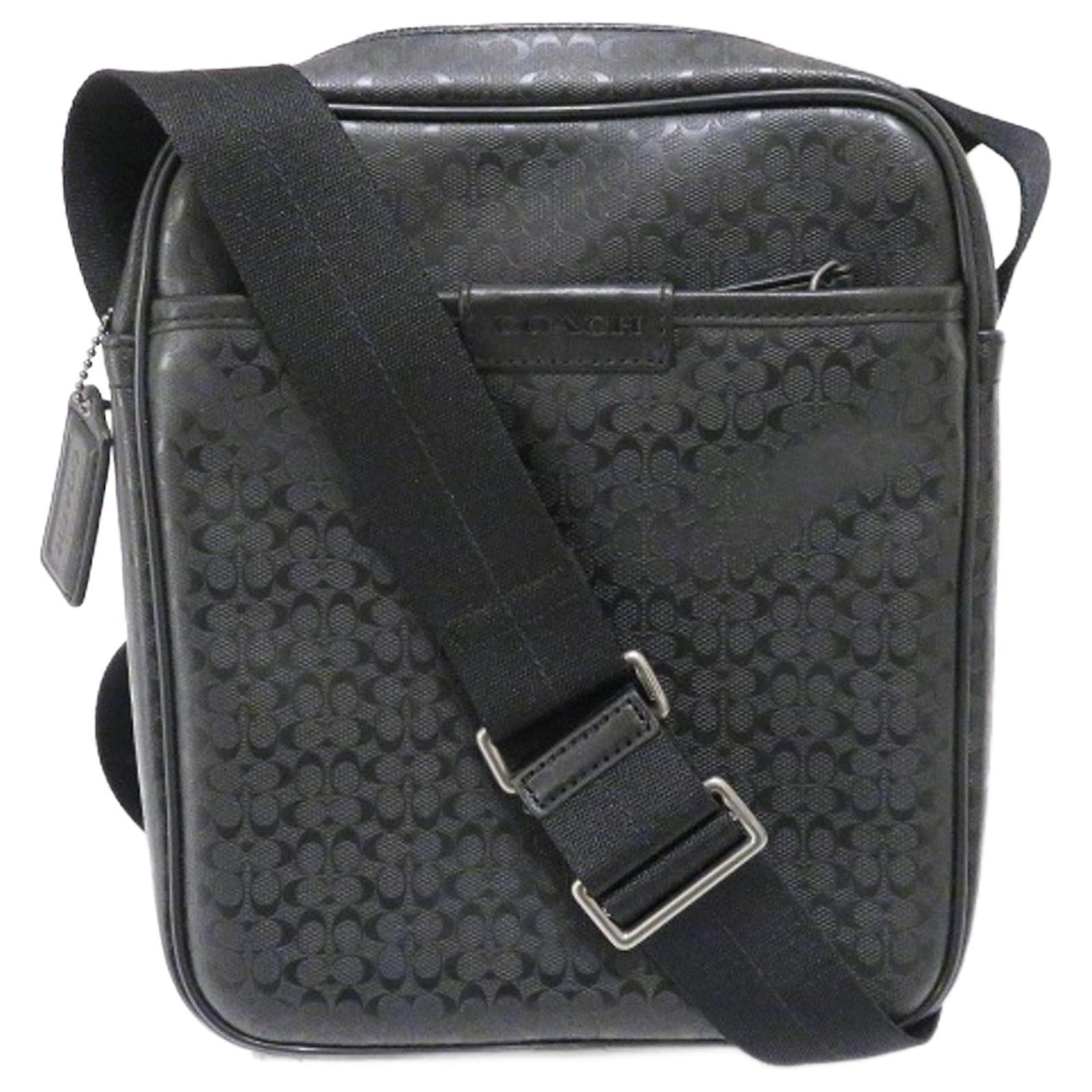 Coach Messenger Black Leather ref.821745 - Joli Closet