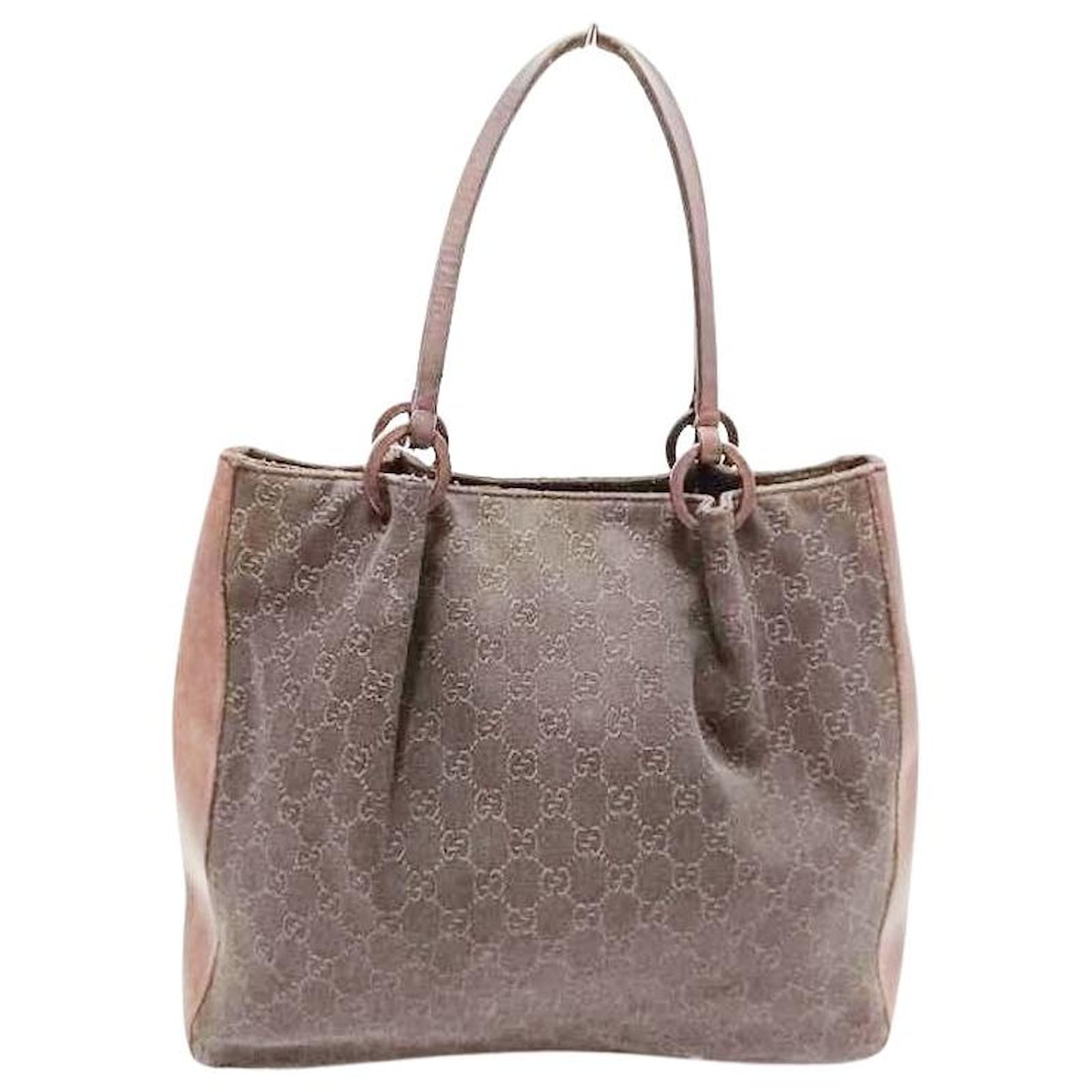 Gucci GG pattern Brown Leather ref.822821 - Joli Closet