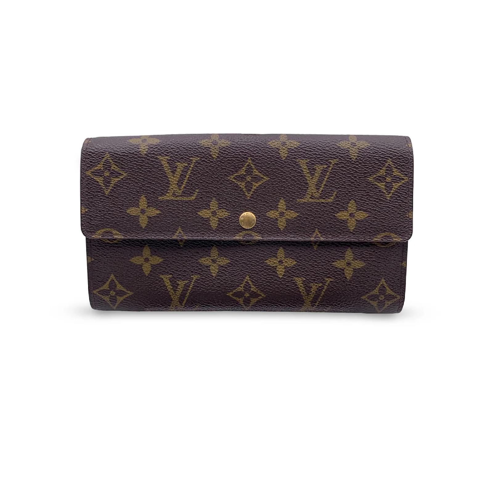 Louis Vuitton Vintage Monogram Canvas Long Sarah Continental Wallet ...