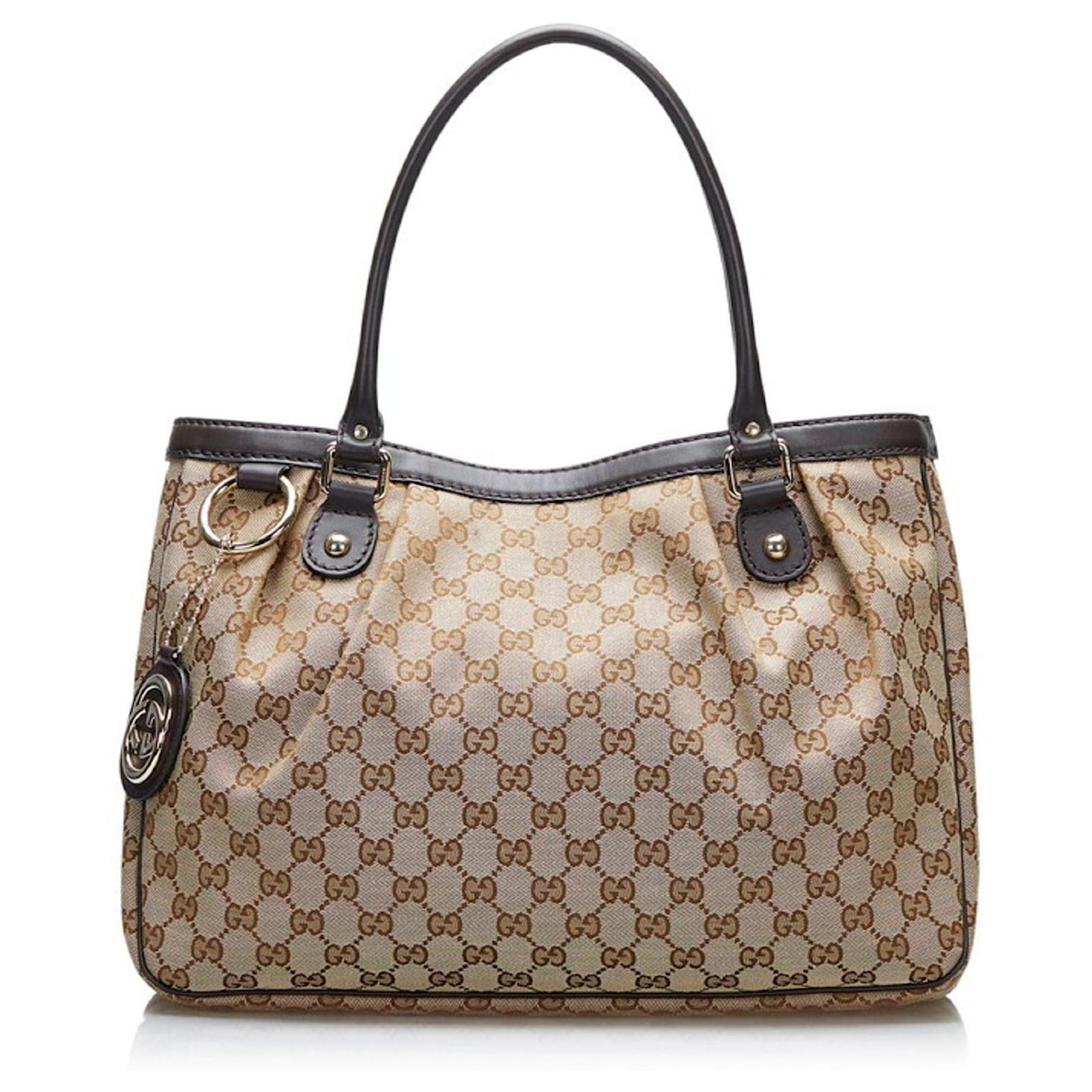 Gucci Sukey Beige Cloth ref.823416 - Joli Closet