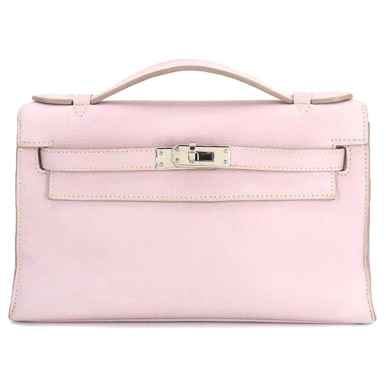 Hermès Kelly Pink Leather ref.823747 - Joli Closet