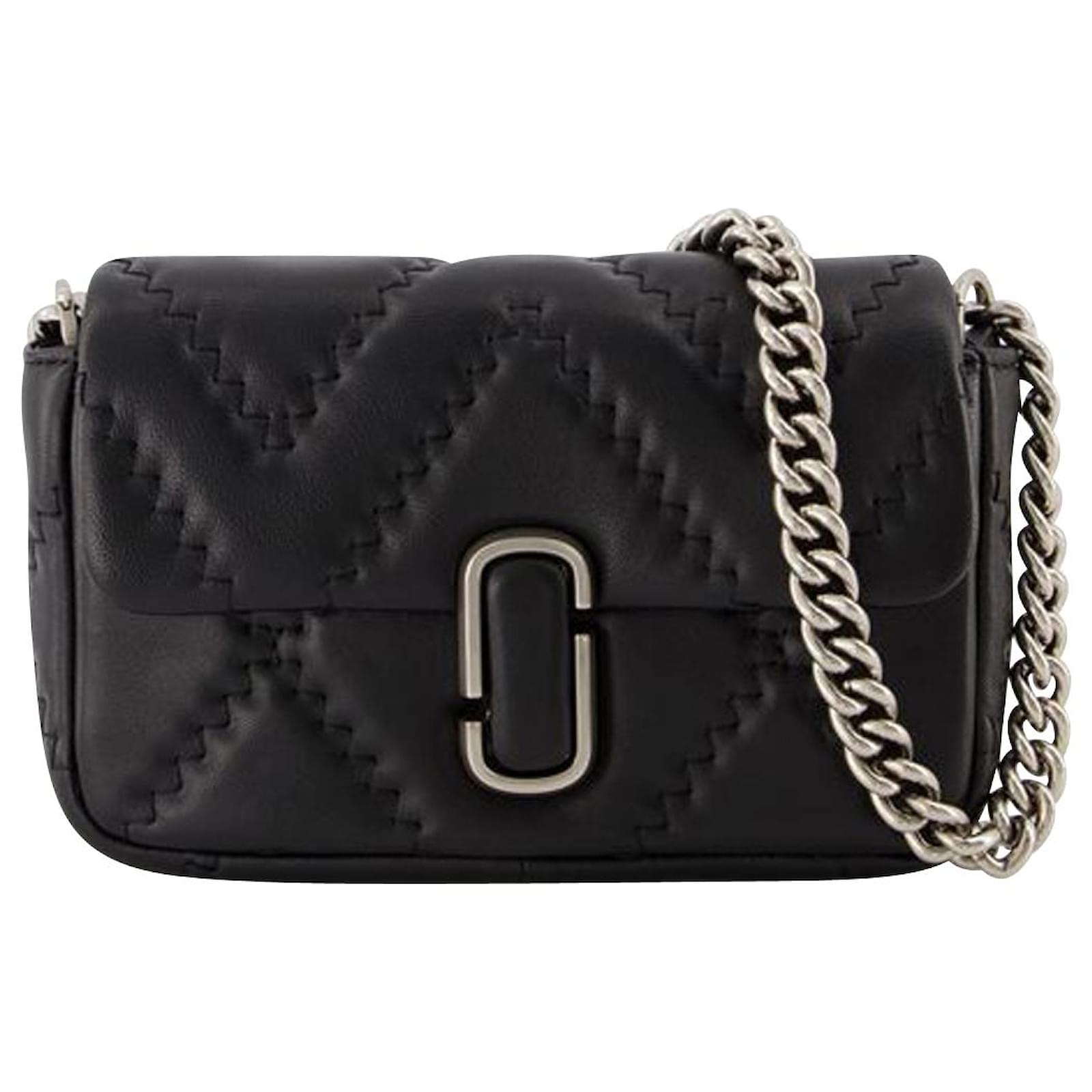 Le mini sac à bandoulière - Marc Jacobs - Cuir - Noir ref.824182 - Joli ...