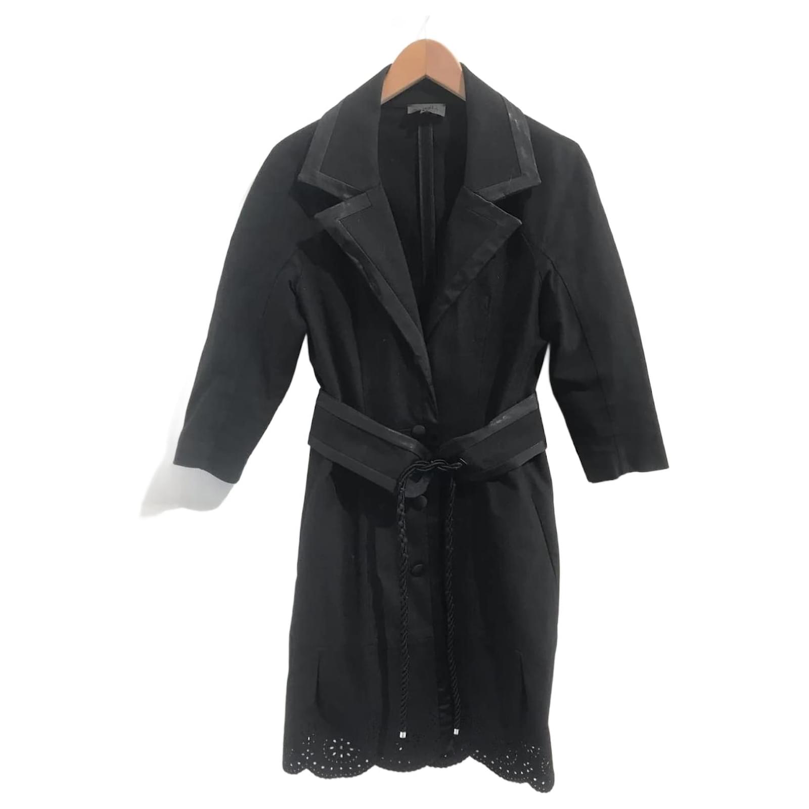 LA PERLA Coats T.fr 38 cotton Black ref.825984 - Joli Closet