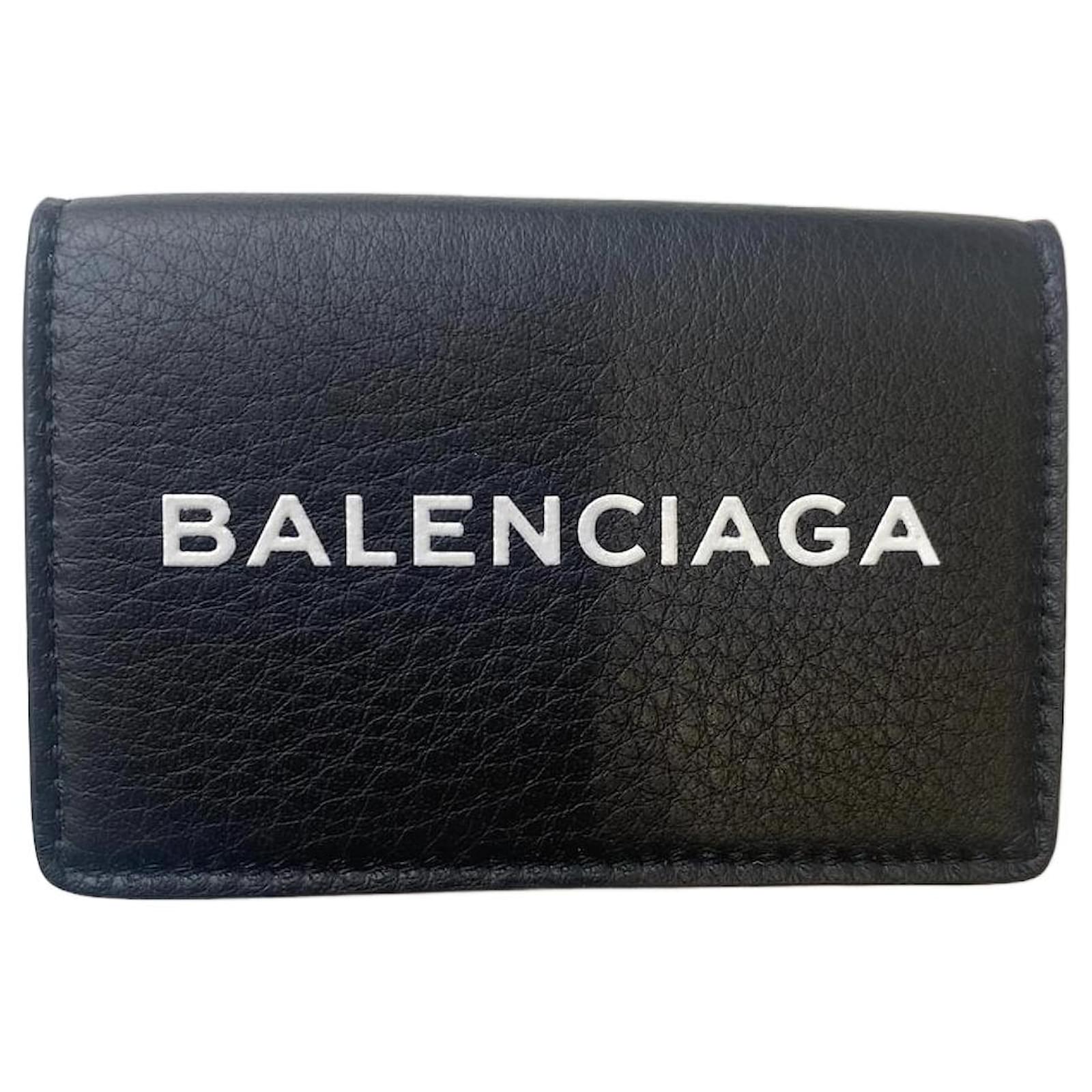 BALENCIAGA Wallets T. Leather Black ref.827749 - Joli Closet
