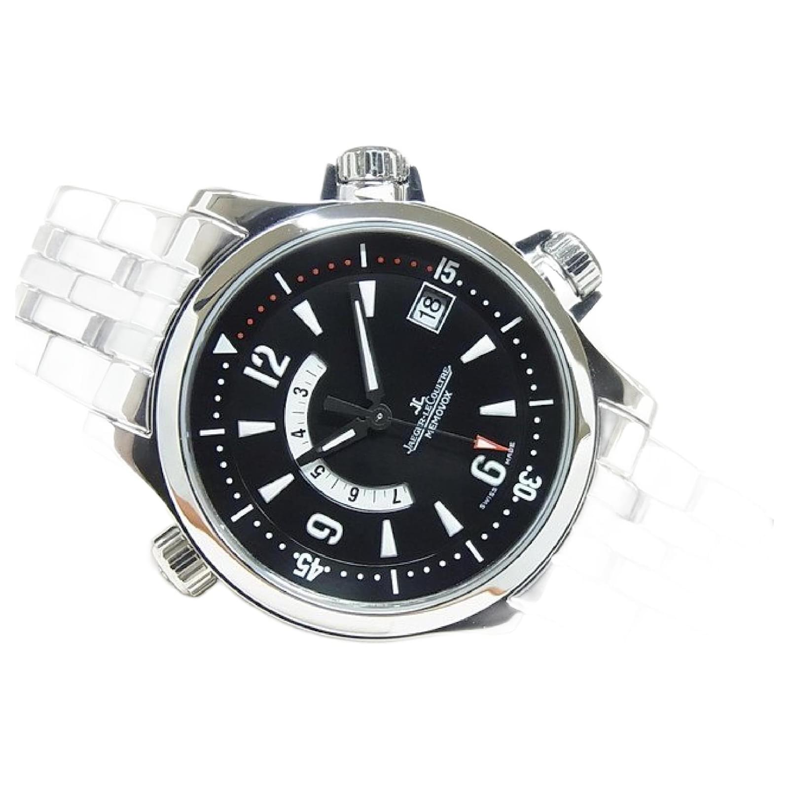 JAEGER LECOULTRE Master Compressor Memovox Q1708170 Mens Silvery Steel ...