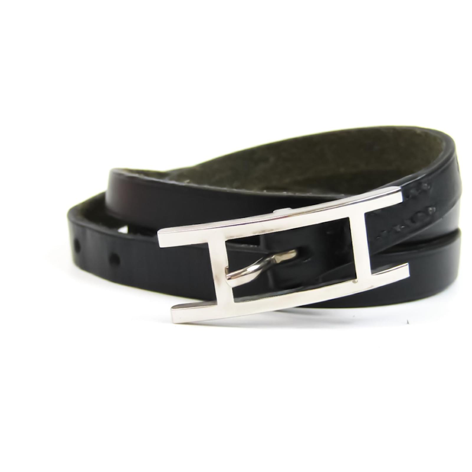 Hermès Hapi 3 Black Leather ref.828181 - Joli Closet