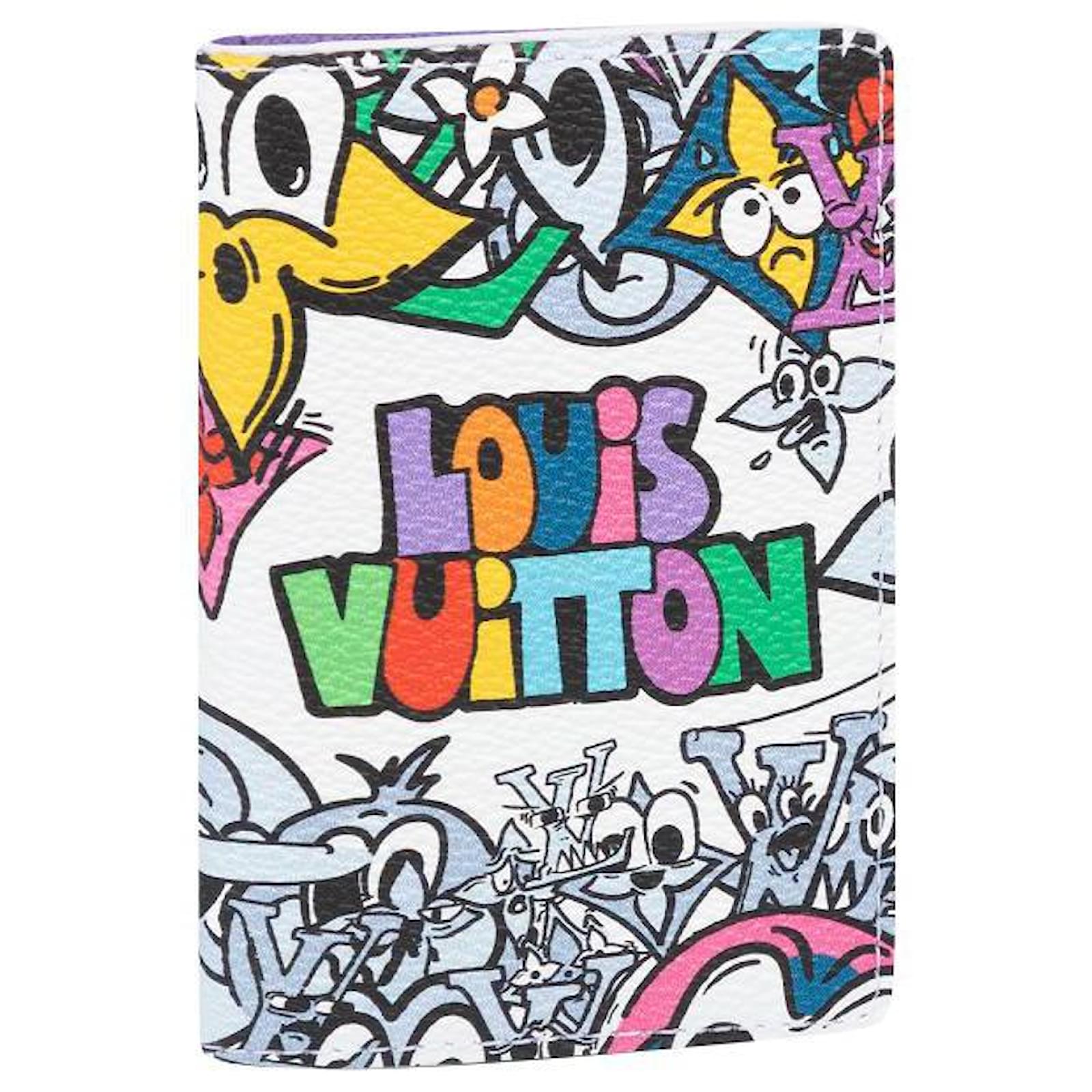 Louis Vuitton LV Pocket organizer comics Multiple colors Cloth ref ...