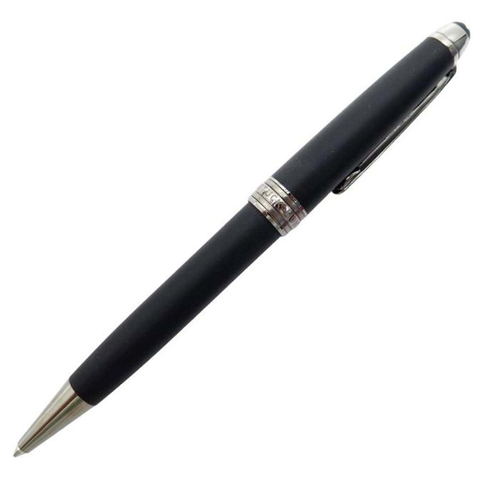 PENNA A SFERA MONTBLANC MEISTERSTUCK CLASSIQUE ULTRA NERA Nero Resina ...