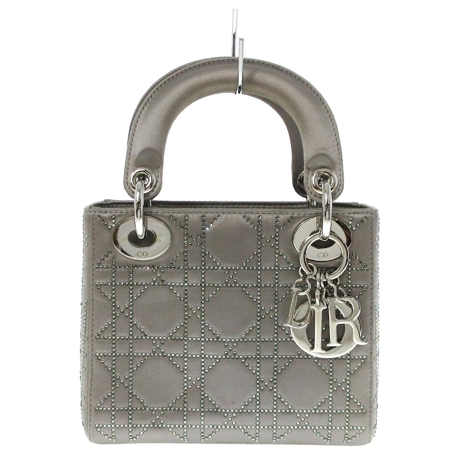 Dior Lady Dior Grey Synthetic ref.829878 - Joli Closet