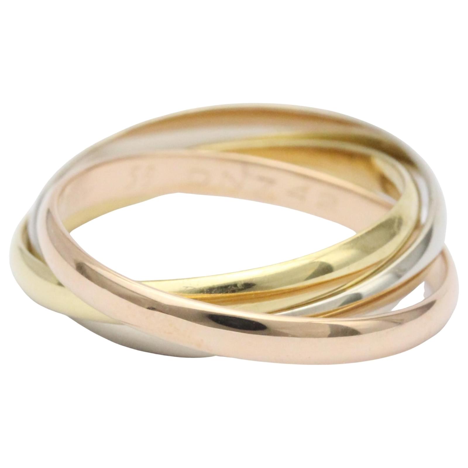 Cartier Trinity Golden Yellow gold ref.830281 - Joli Closet