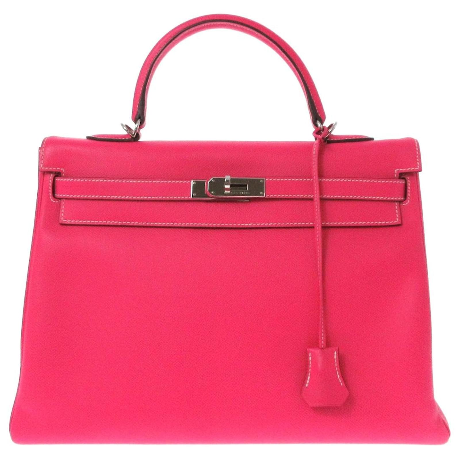 Hermès Hermes Kelly Pink Leder ref.831234 - Joli Closet