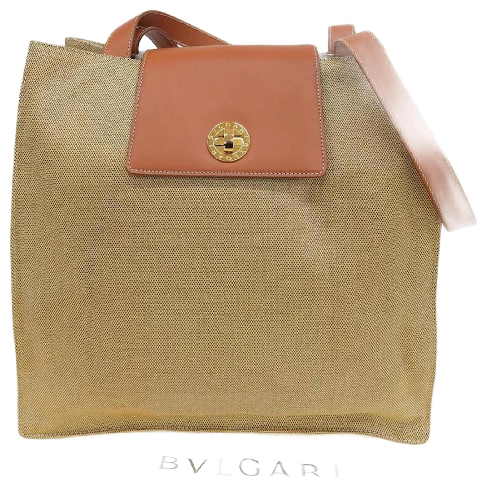 Bulgari Bvlgari Beige Cloth ref.831402 - Joli Closet