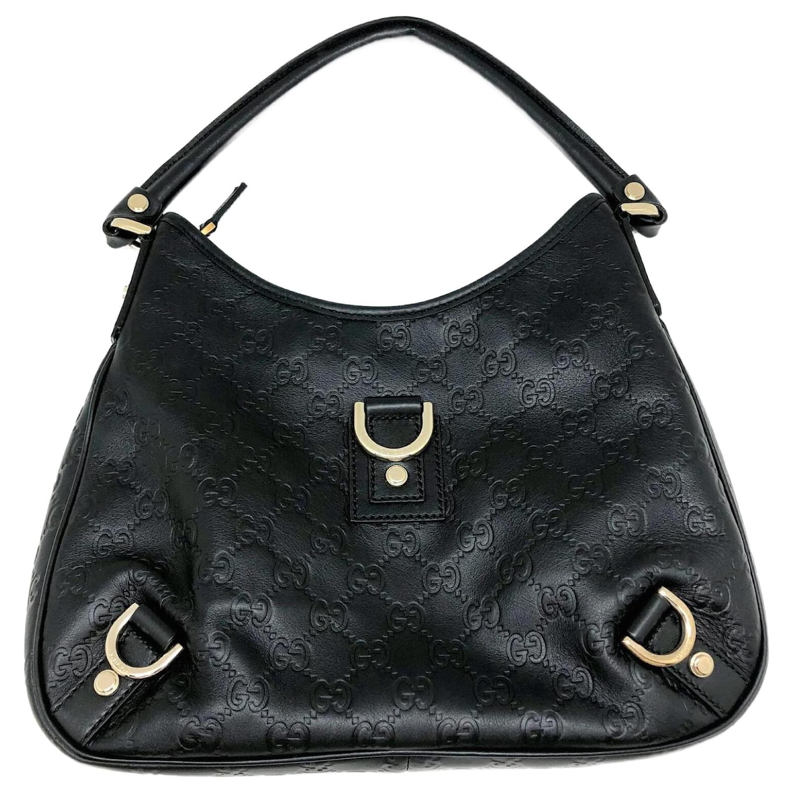 Gucci Hobo Black Leather ref.832843 - Joli Closet