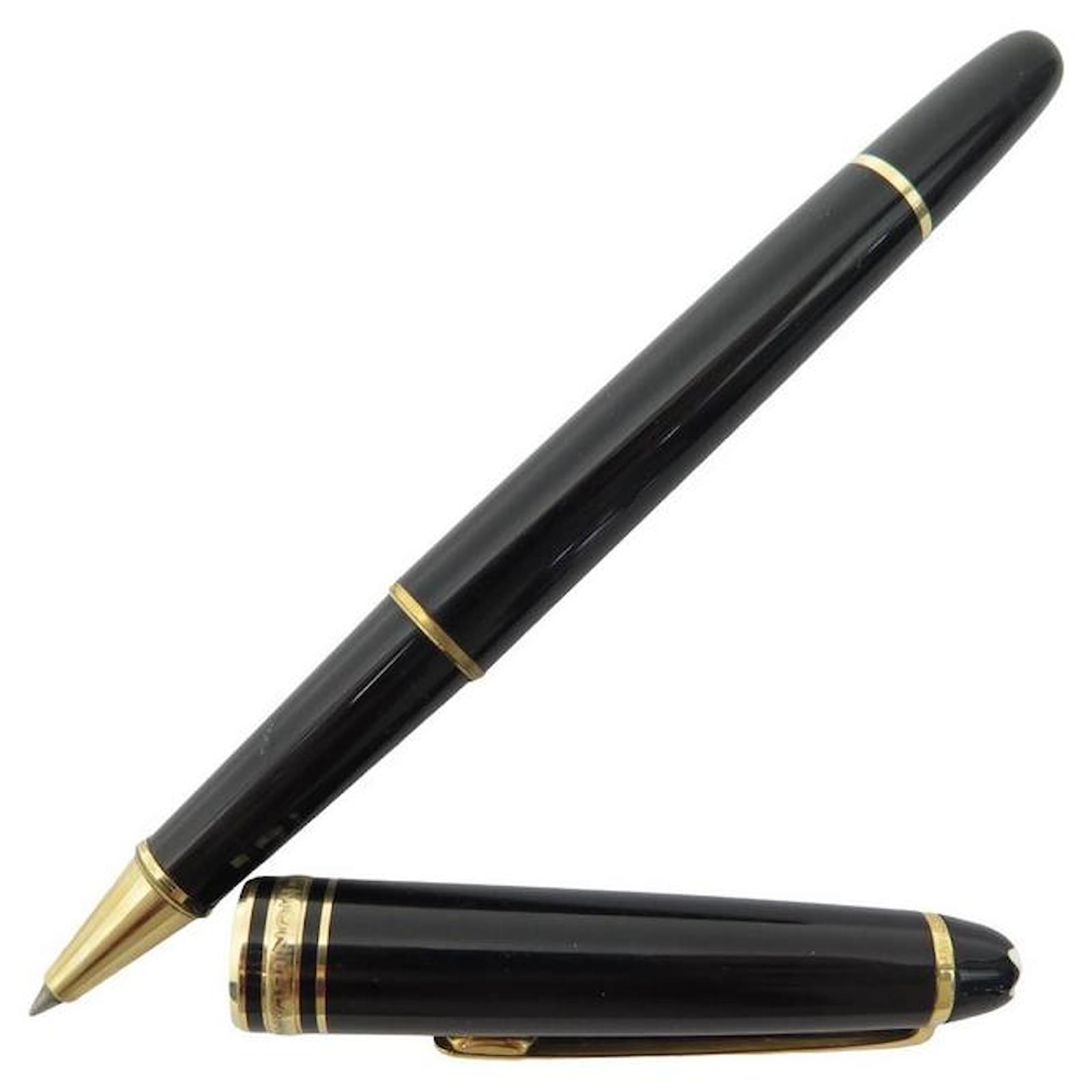VINTAGE BALLPOINT PEN MONTBLANC MEISTERSTUCK CLASSIC GOLD 12890 ...