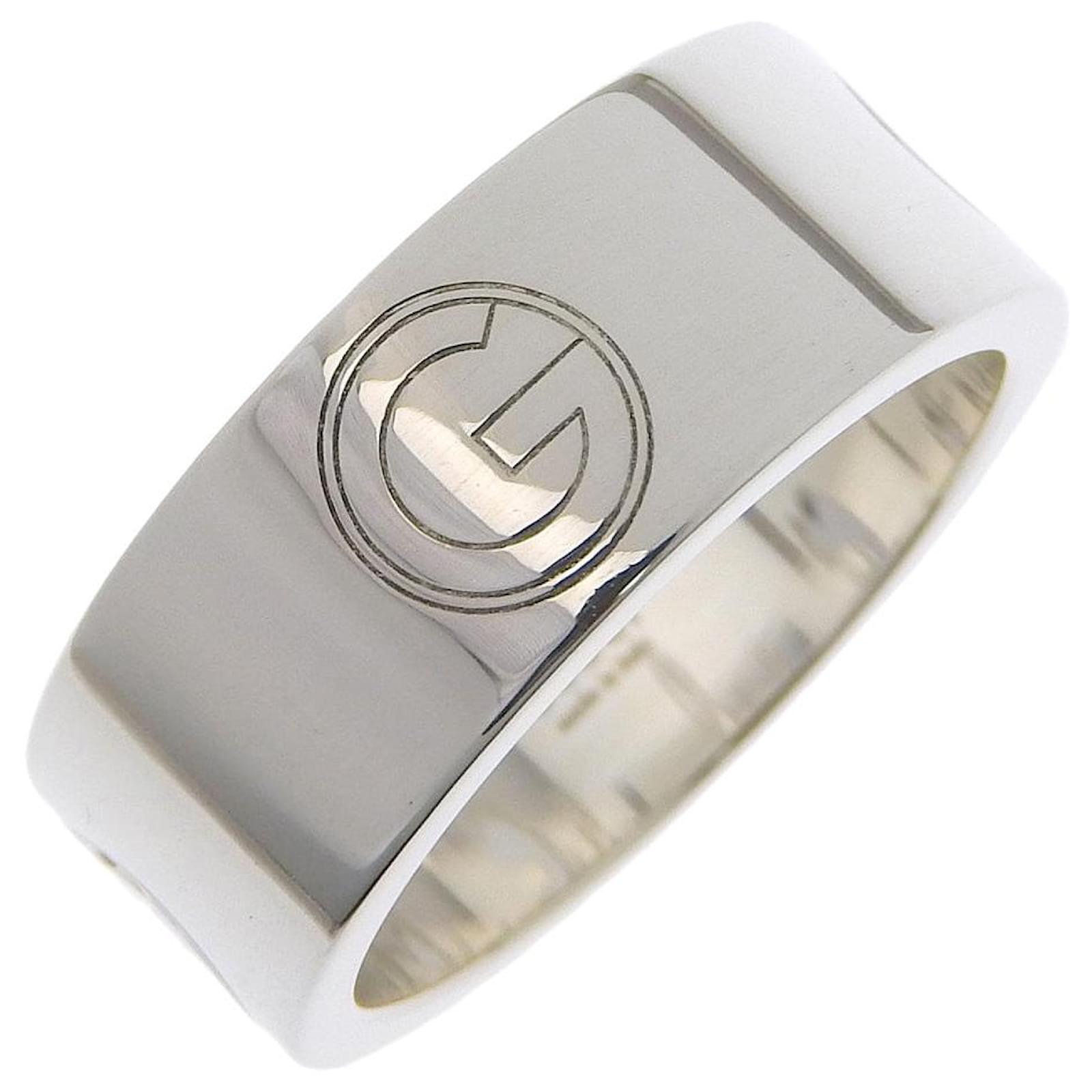 Gucci Logo G Silvery Silver ref.835906 - Joli Closet