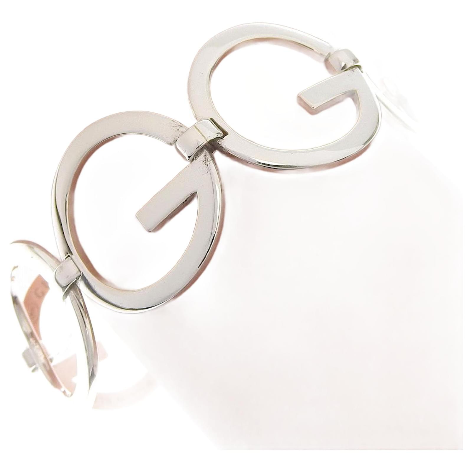 Gucci Logo G Silvery Silver ref.836154 - Joli Closet